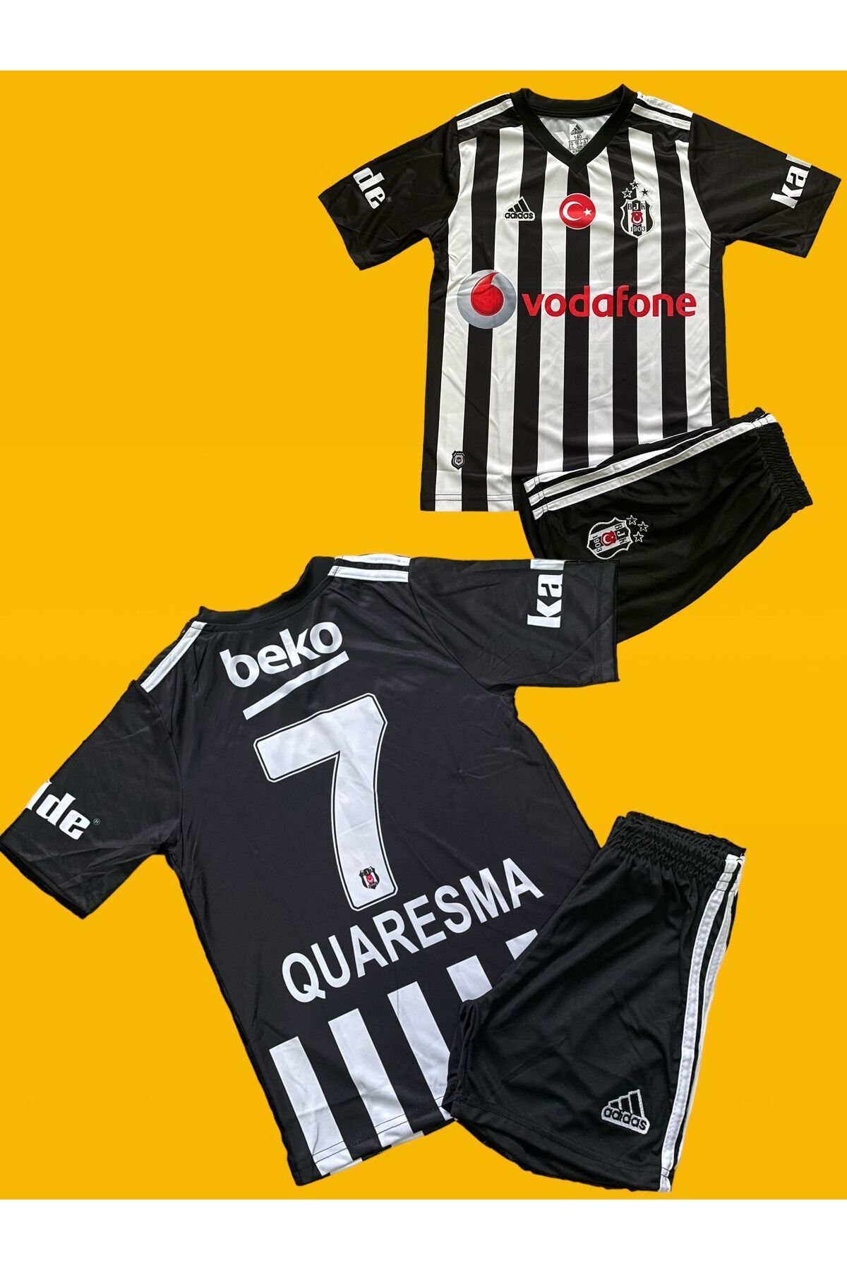 Love Sports B J K Kalde Sponsorlu Nostalji Quaresma Çocuk Forması