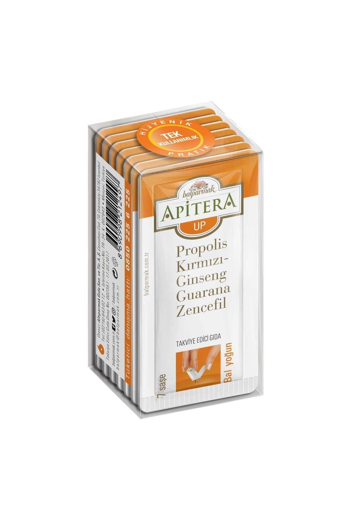 Balparmak Apitera Up 7 g x 7 Adet (Kırmızı Ginseng, Propolis, Guarana ...
