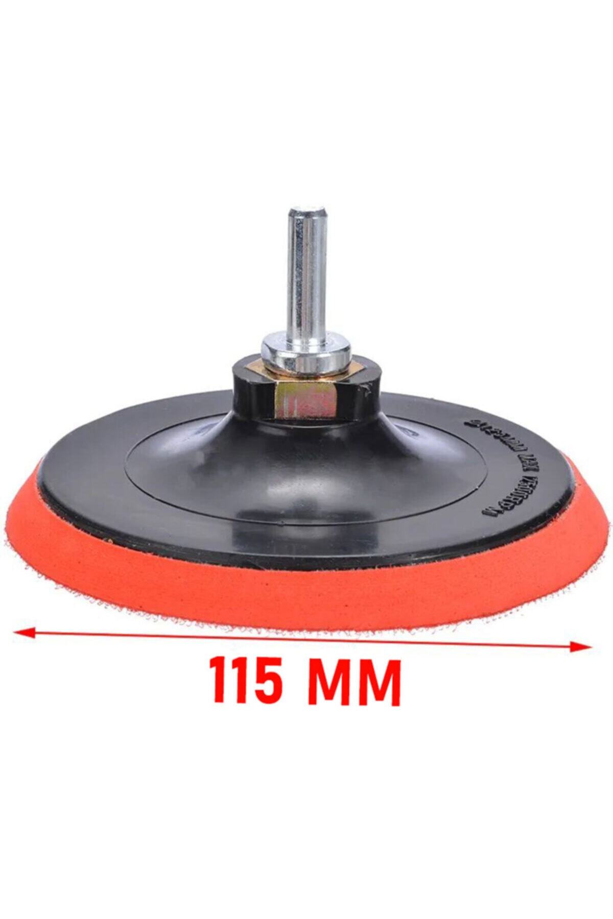 ZUBİZUBİ Cırt Zımpara Seti + Matkap Aparatı + Gözlük 115 mm(40 Parça ...