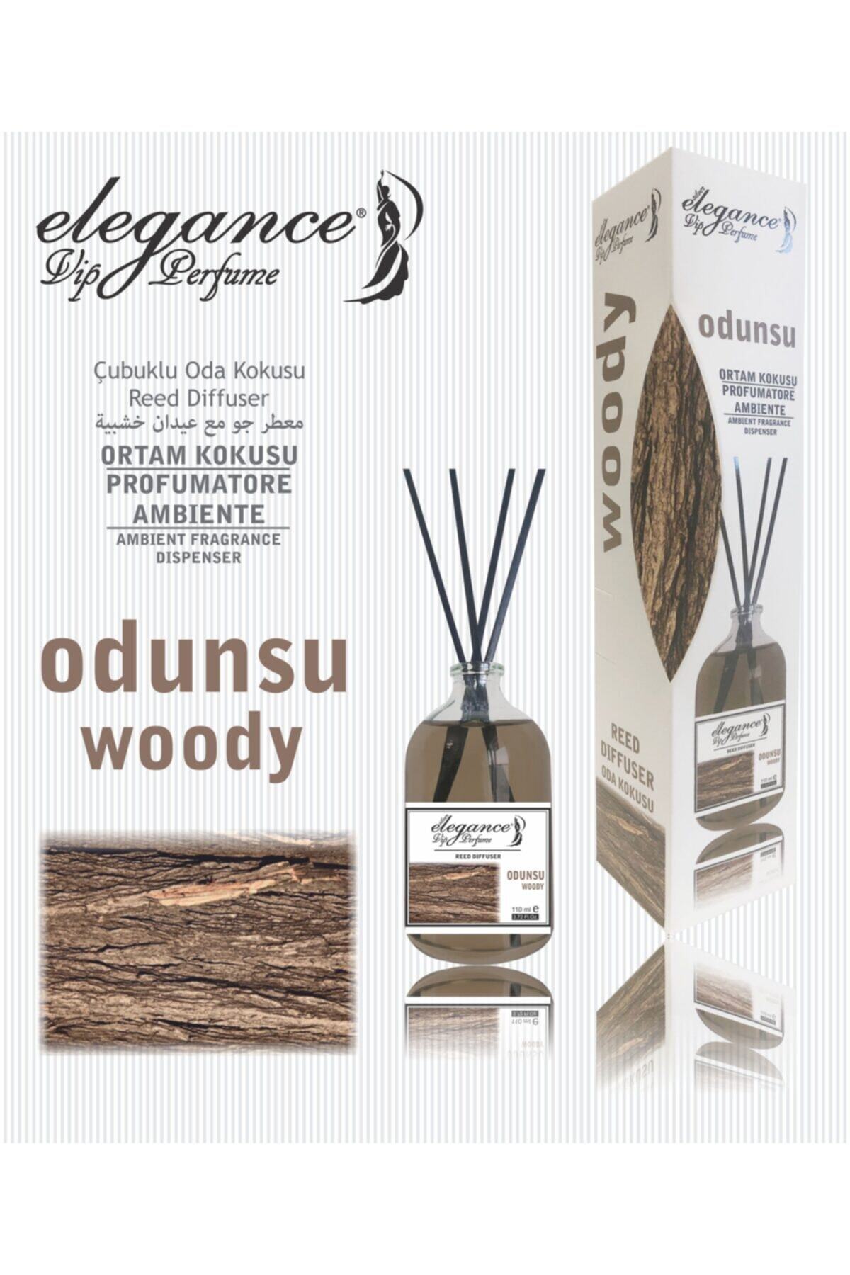 Elegance vip Perfume Odunsu Reed Diffuser Bambu Çubuklu Oda Kokusu (110 ...