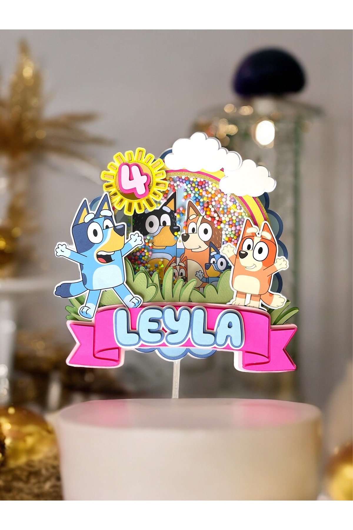 Dumbo Kids BLUEY CAKE TOPPER PASTA SÜSÜ Fiyatı, Yorumları - Trendyol
