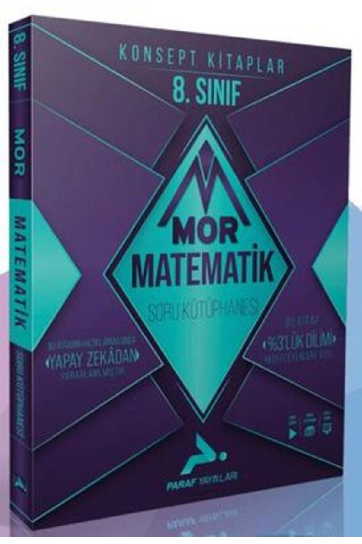 Paraf Yayınları Paraf 8. Sınıf Mor Matematik Soru Kütüphanesi Fiyatı ...