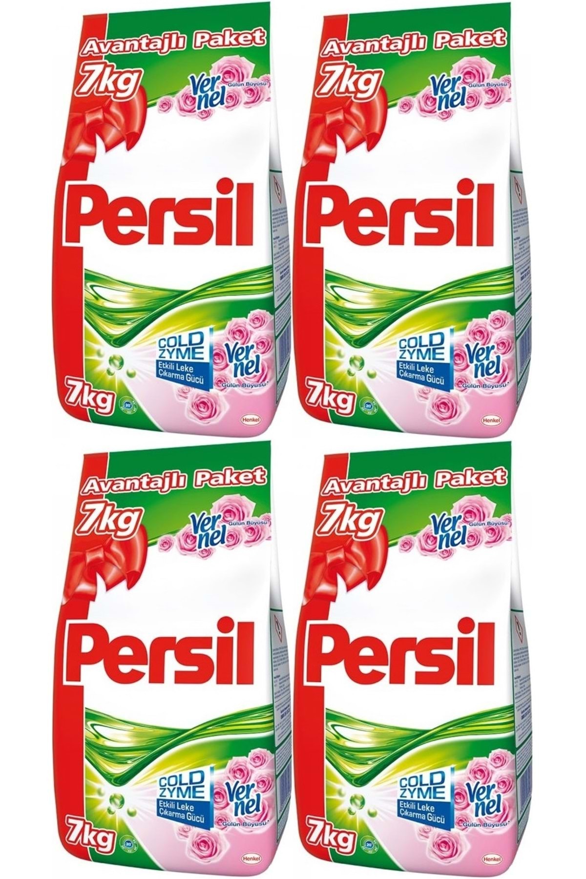 Persil Matik Toz Çamaşır Deterjanı 14+14:28KG Gülün Büyüsü Renkli Beyaz ...
