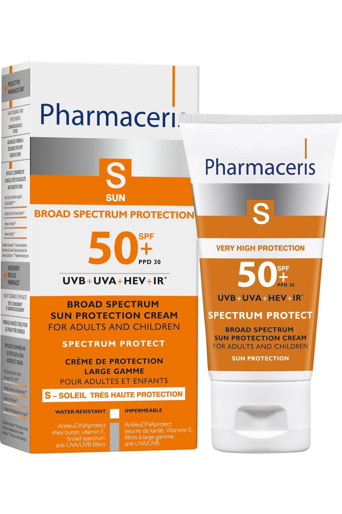 Pharmaceris BROAD SPECTRUM SKİN BRİGHTENİNG SUNSCREEN CREAM SPF 50+ UVB ...