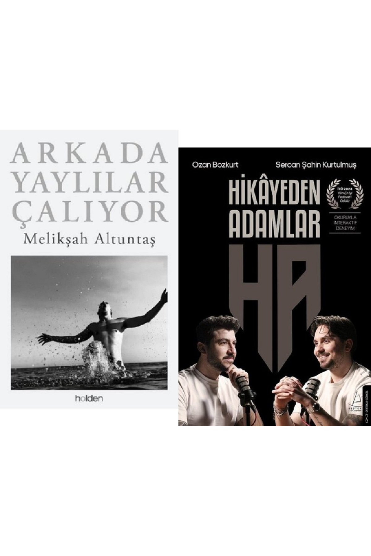 Holden Kitap Arkada Yaylılar Çalıyor + Hikayeden Adamlar / 2 Kitap Set ...