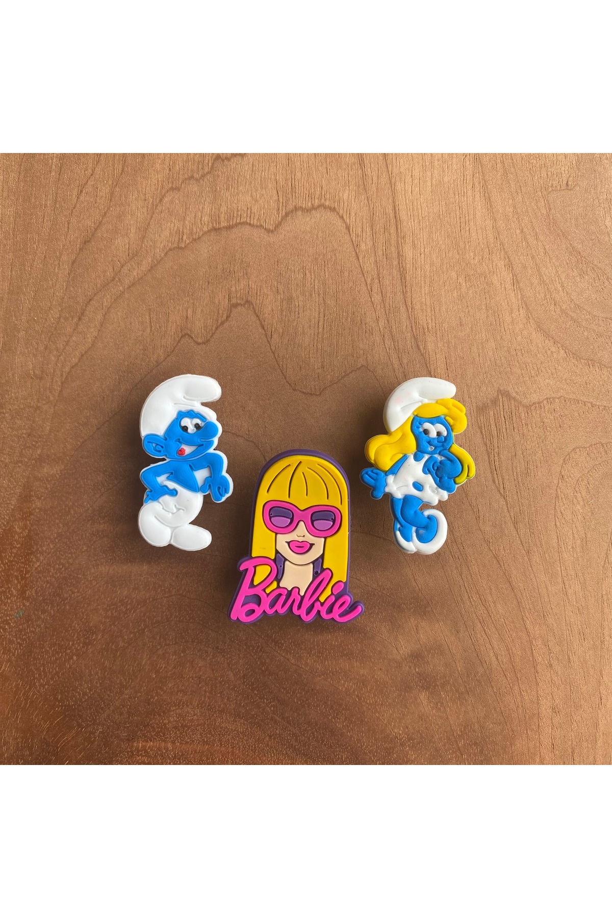 Crocs Jibbitz Terlik Süs Barbie ve Şirinler - Fiyatı, Yorumları
