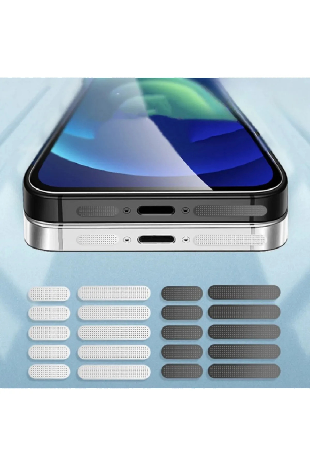 DÖFİER 10 Adet Cep Telefonu Hoparlörü Için Toz Önleyici Sticker-telefon ...