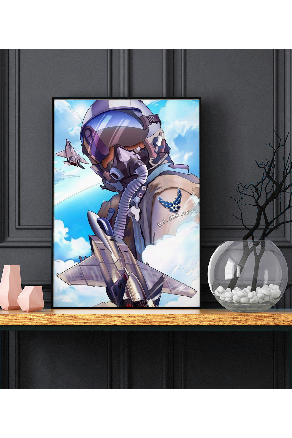 MS MustafaSunan Pilot Poster - Unframed Wall Display- Trendyol