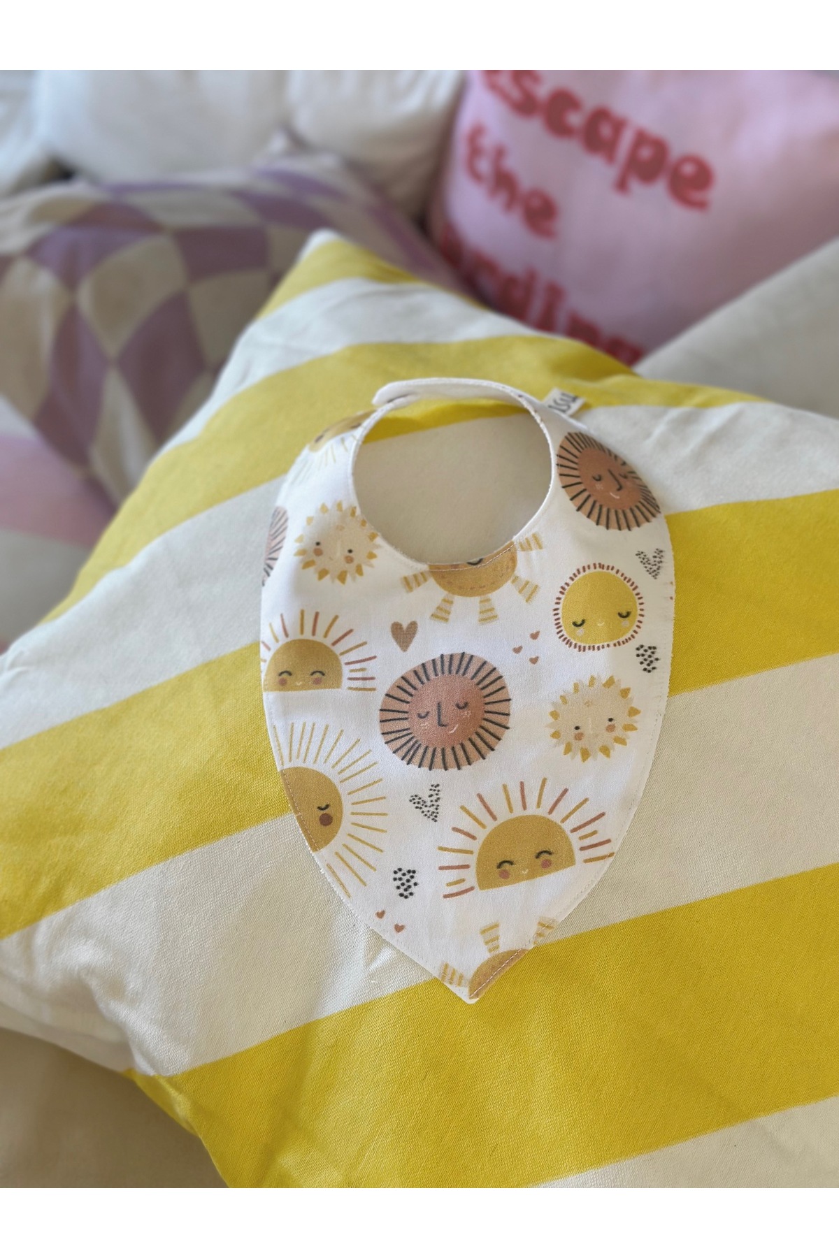 Asu Baby&Kids Smiley Sun Organik Pamuk Önlük - Fiyatı, Yorumları