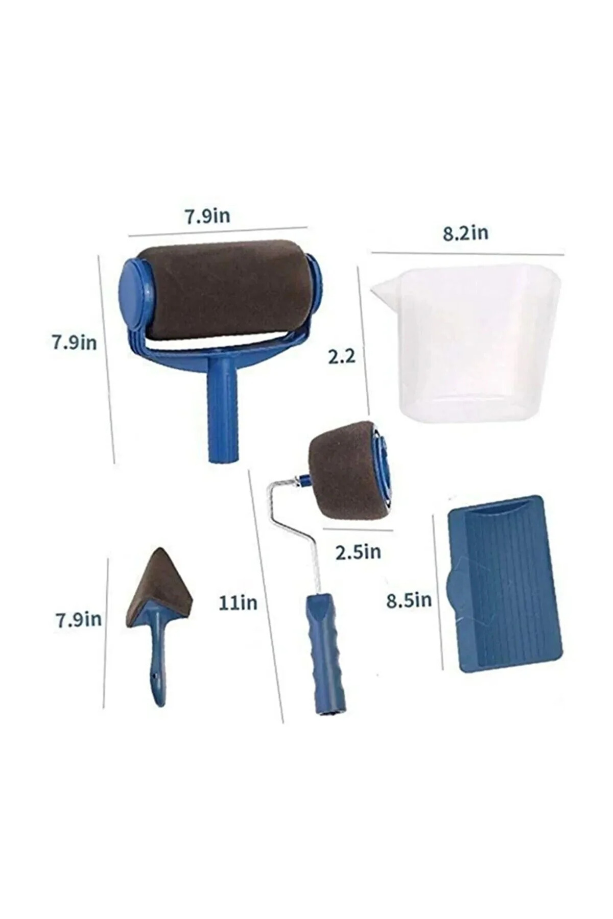 Xolo Paint Roller Damlatmayan Boya Rulosu Pratik Sızdırmaz Silikon Ve ...