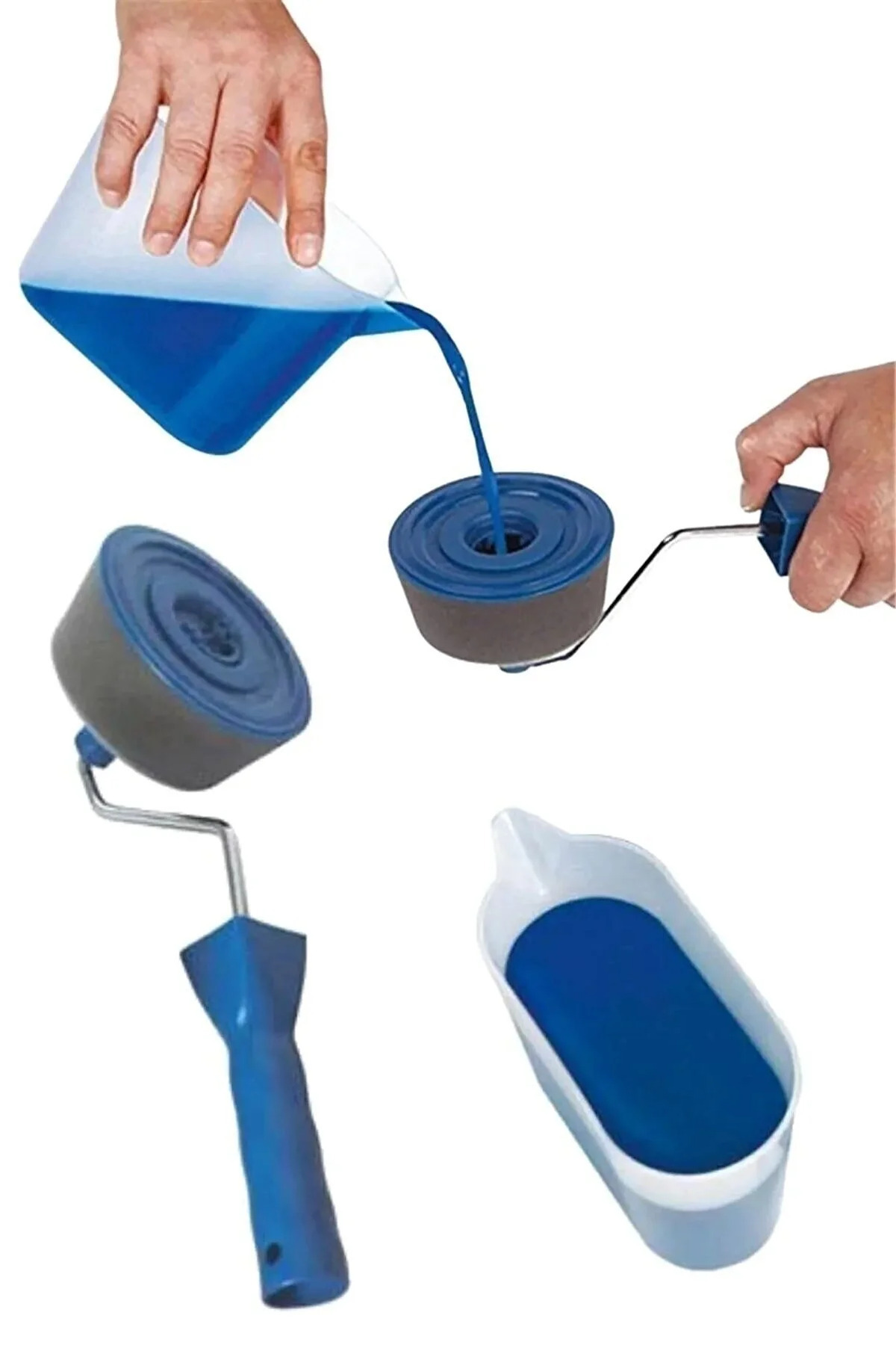 Xolo Paint Roller Damlatmayan Boya Rulosu Pratik Sızdırmaz Silikon Ve ...