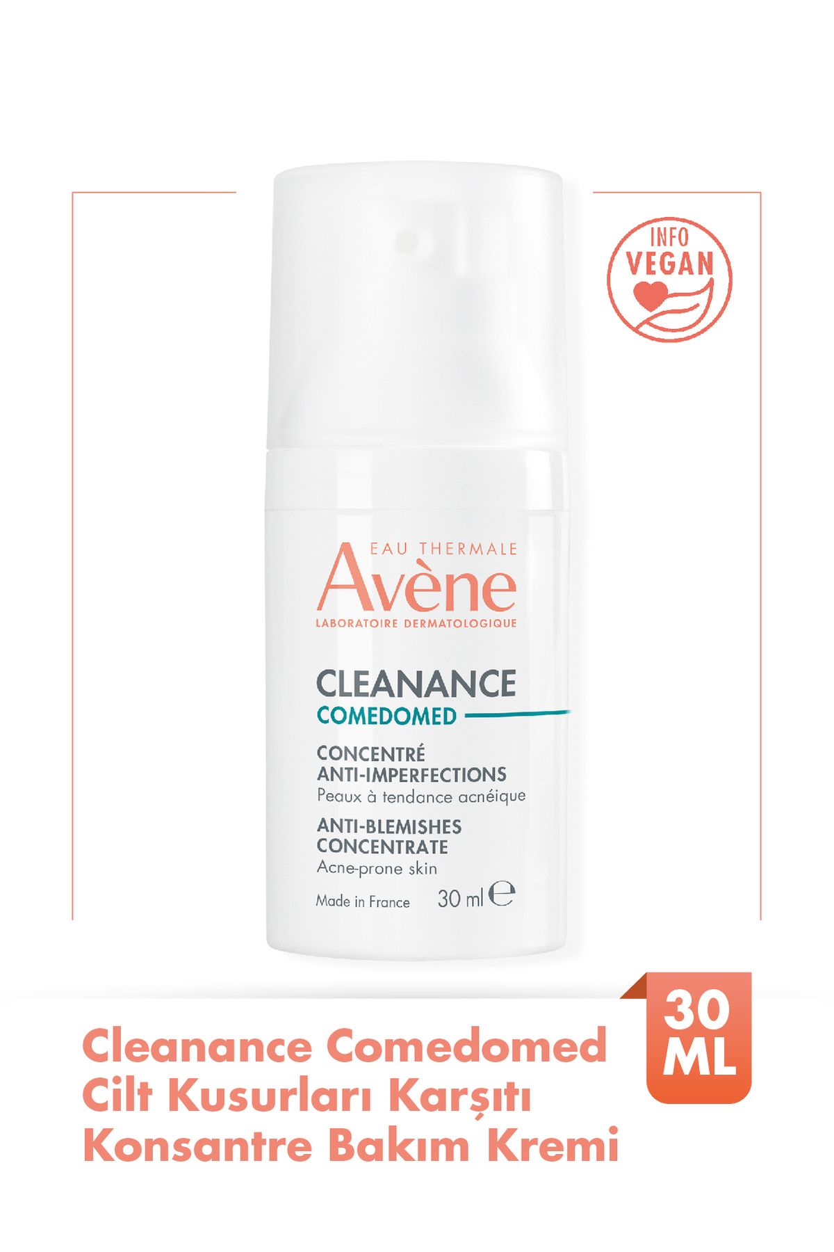 Avene Cleanance Comedomed Cilt Kusurları Karşıtı Konsantre Bakım Kremi ...