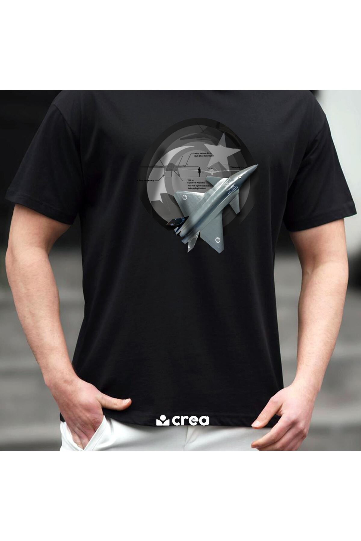 Crea Eymer Wear Kızıl Elma Trend Tasarım Baskılı Bisiklet Yaka 100% ...