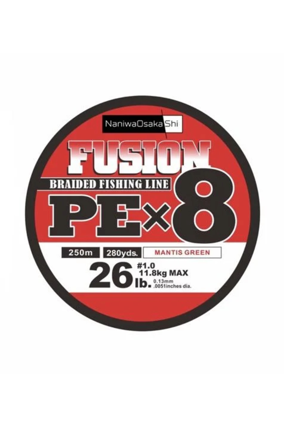 Genel Markalar Naniwa Osaka Shi Fusion 8X PE Braided Fishing Line 250m ...
