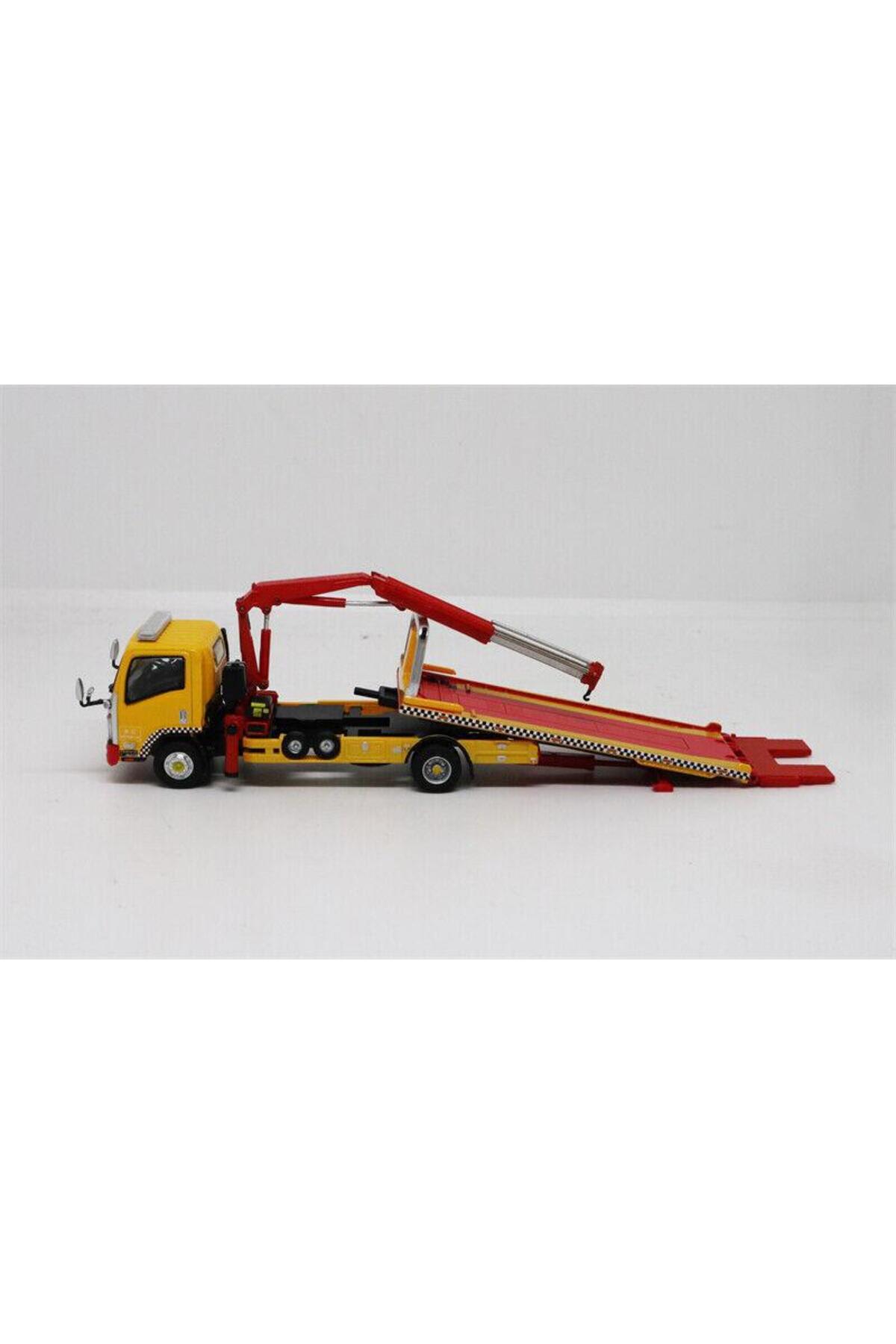 Tiny Isuzu N Series Flatbed Tow Truck Macau (Yaklaşık 5 CM) Model Araba ...