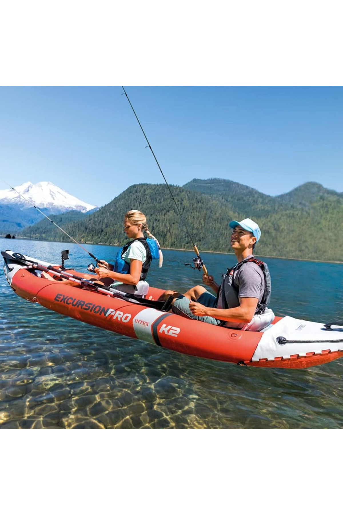 oyuncakmarketim İntex 68309 Excursion Pro K2 Çift Kişilik Şişme Kano ...