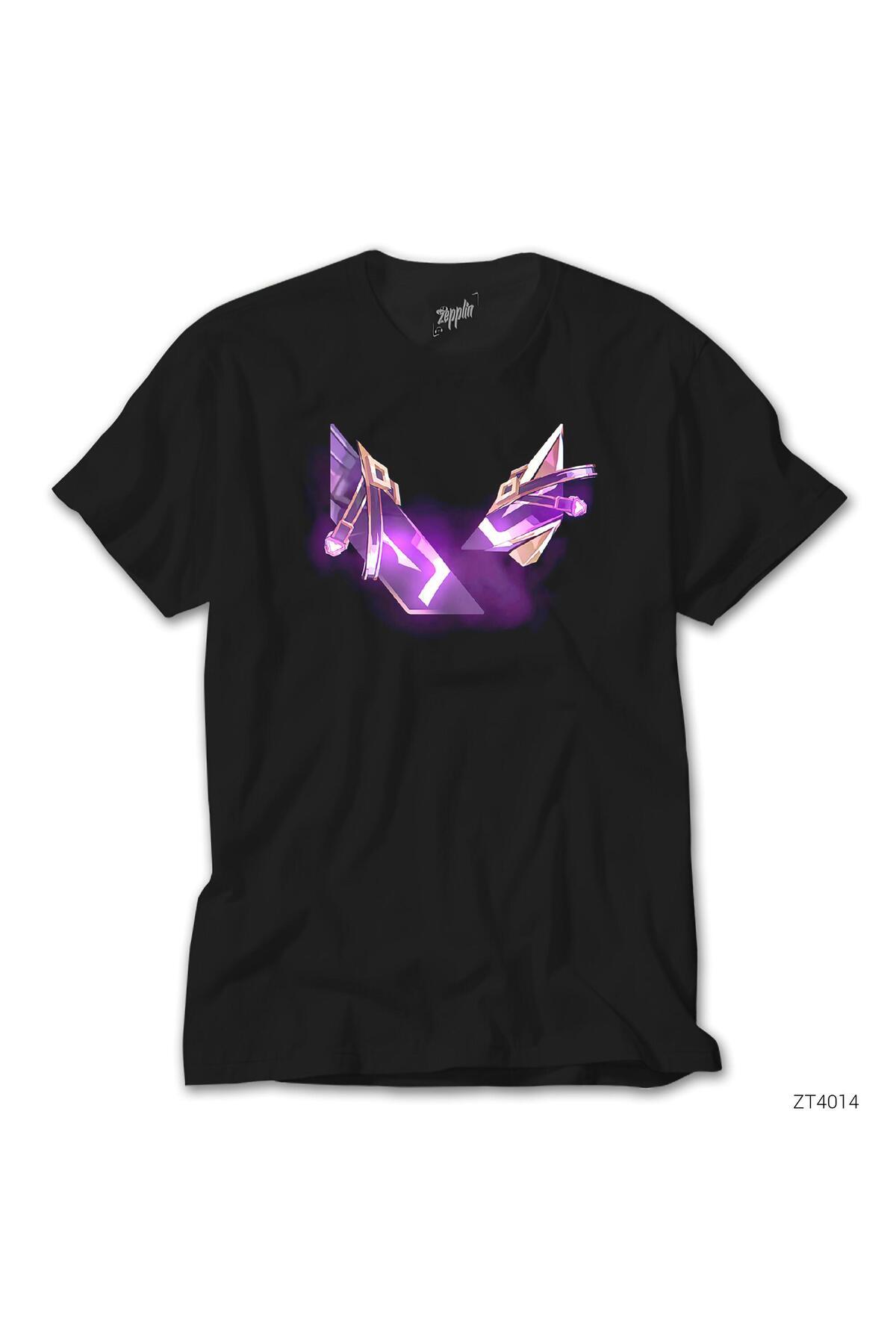 Genel Markalar Unisex Valorant Reyna Logo Siyah Tişört Fiyatı ...