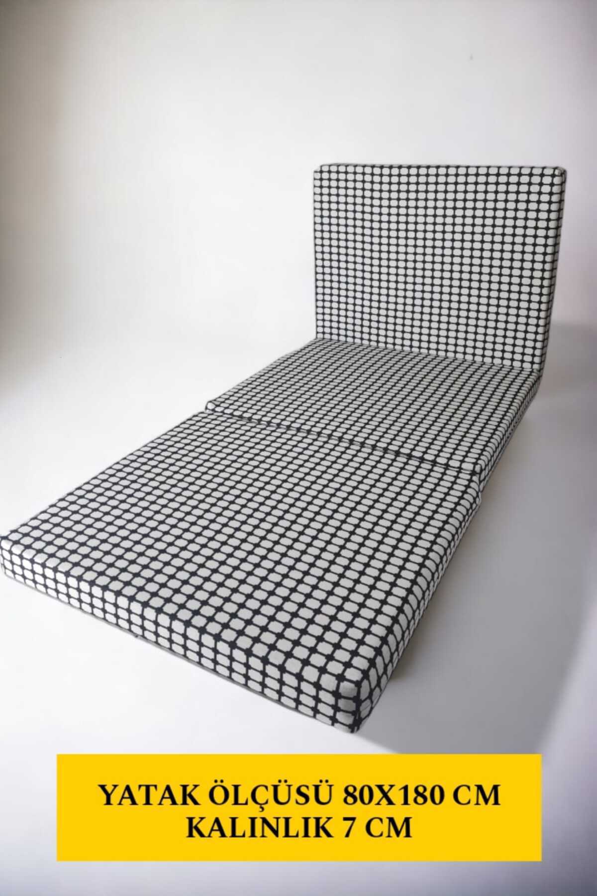 LENSA HOME Çok Amaçlı Minder Yatak - Sünger Yer Yatağı (80x180cm ...