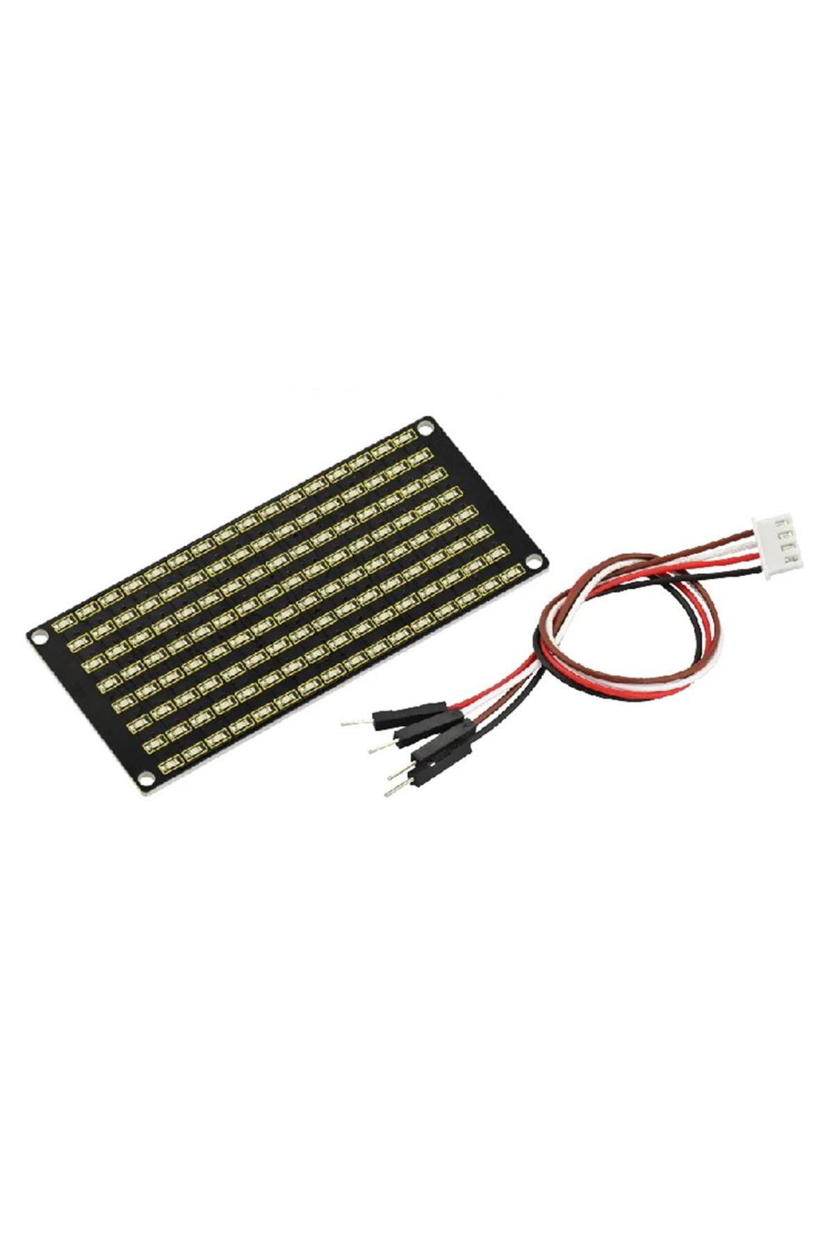 TLS Robotik 8x16 LED Nokta Matrix Modülü + PH 2.54 Konnektör + 4 Pin ...