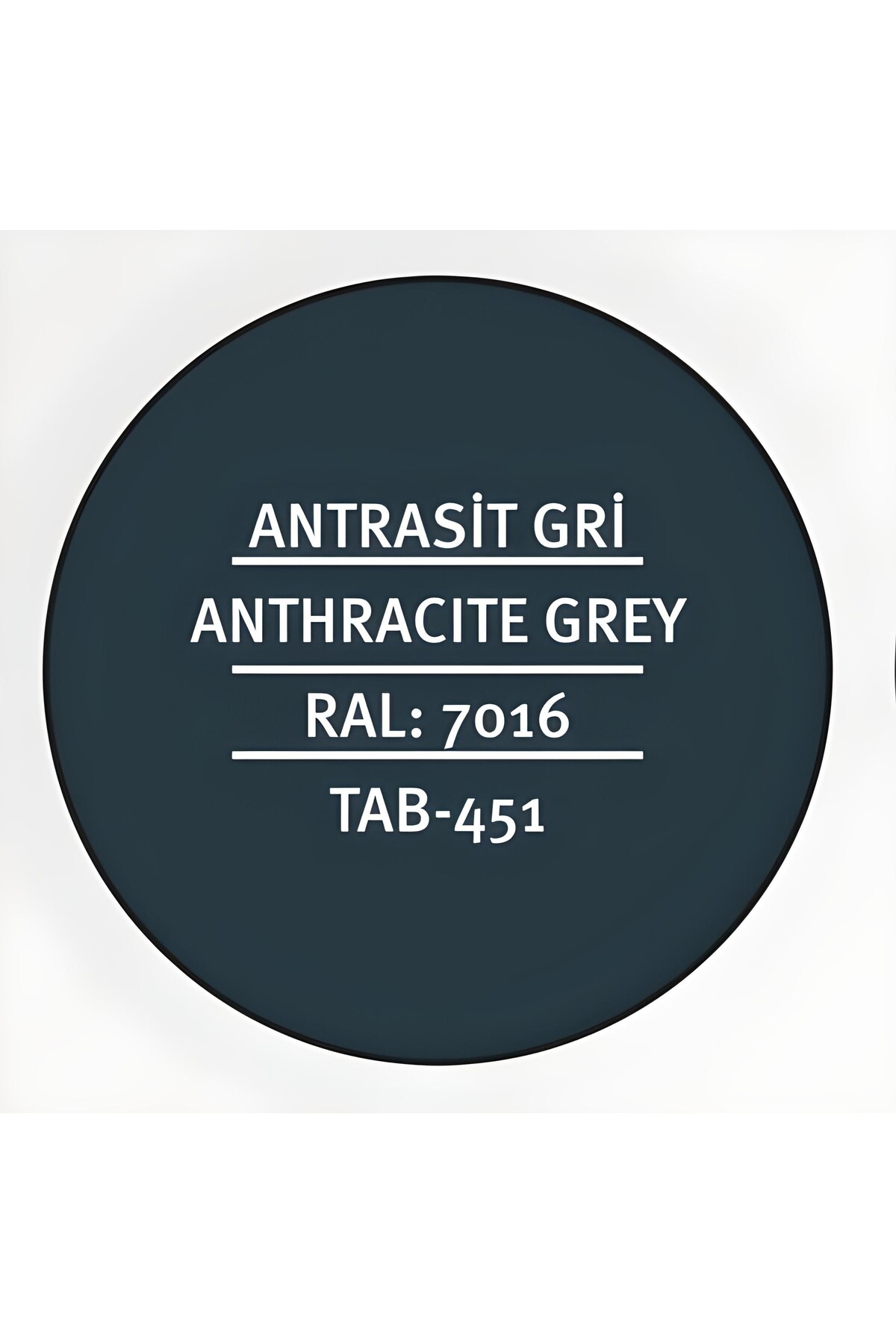 Ersan Antrasit Gri Lux Sentetik Ahşap Metal Boyası - 2,2 lt (3,5 kg ...