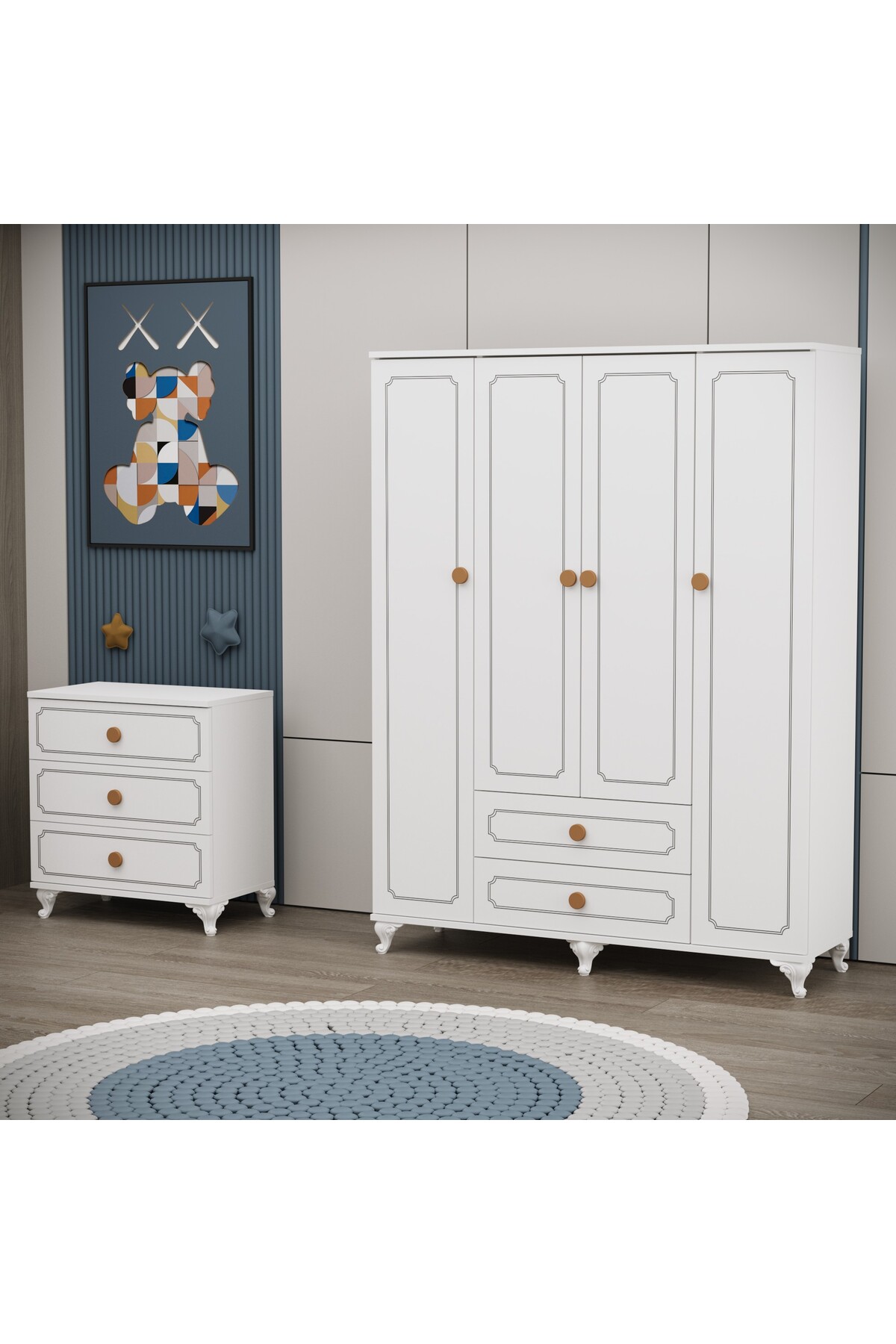 Garaj Home Yaren 4 Kapaklı Genç Odası Takımı - Fiyatı, Yorumları