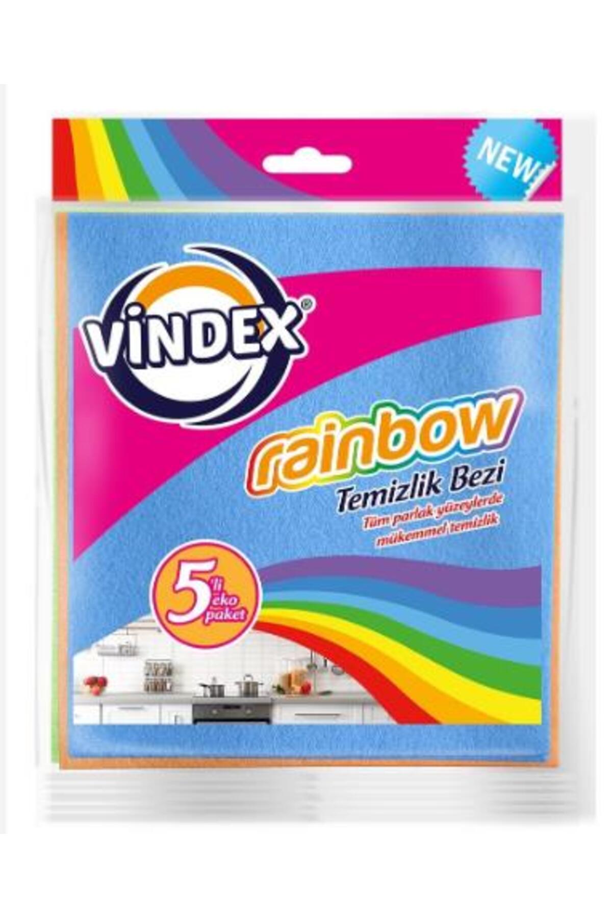 Vindex (*) Vindex Rainbow Temizlik Bezi 5li Fiyatı, Yorumları - Trendyol