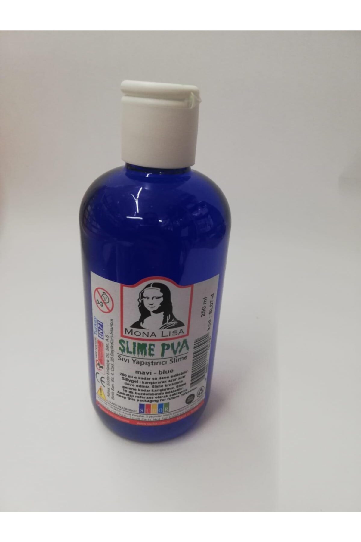 Südor Mona Lisa Slime (Slaym) Sıvı Yapıştırıcı Mavi 250 ml. Fiyatı ...
