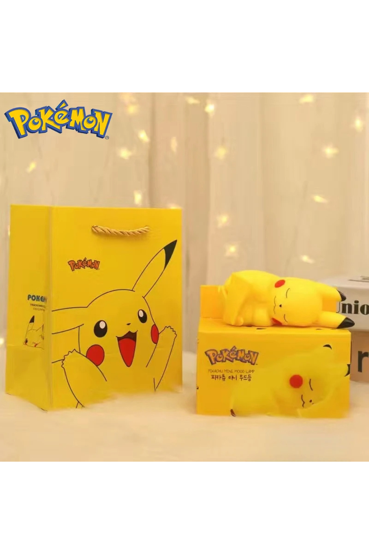 FG KONNİCHİWA Pokemon Pikachu Dekor Lamba gece lambası Anime sevimli ...