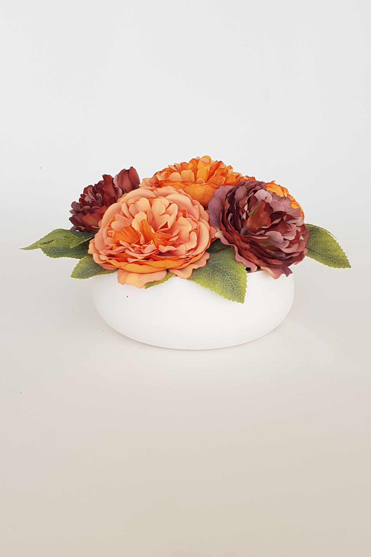 adresiburasi Beton Saksıda Kase Model Şakayık Gül Aranjmanı Masa Çiçeği ...