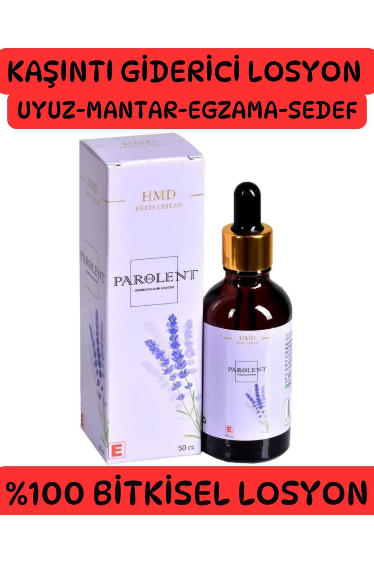 PAROLENT MİX Kasinti Giderici Losyon 50 Cc (UYUZ,MANTAR,EGZAMA,SEDEF ...