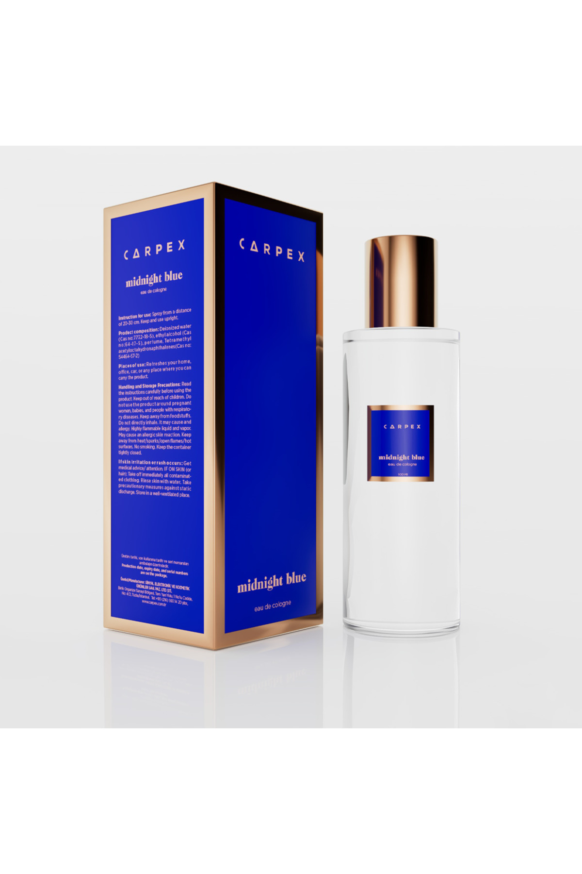 Carpex Midnight Blue 100ml Oda Parfüm Fiyatı, Yorumları - Trendyol