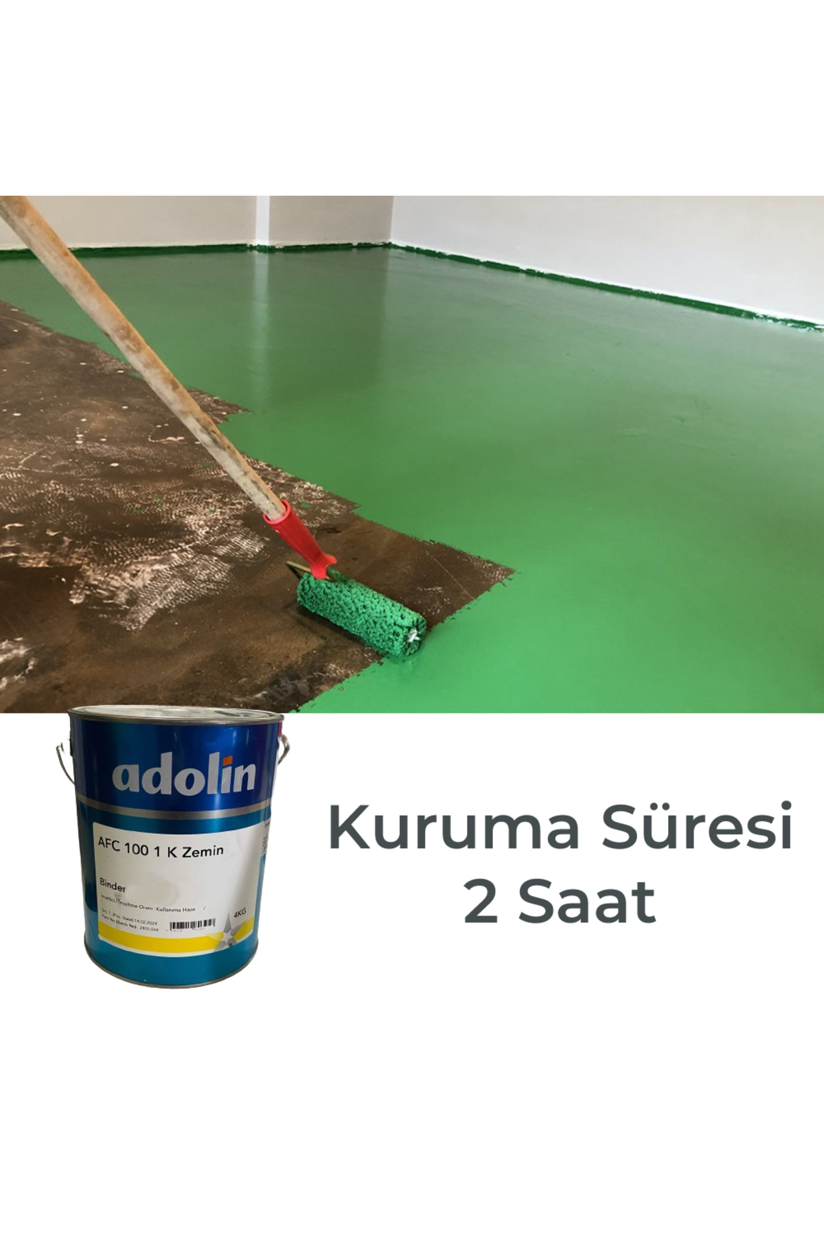 ADOLİN Adolin Afc 100 1k Zemin Boyası Ral7016 Antrasit 4 Kg Fiyatı ...