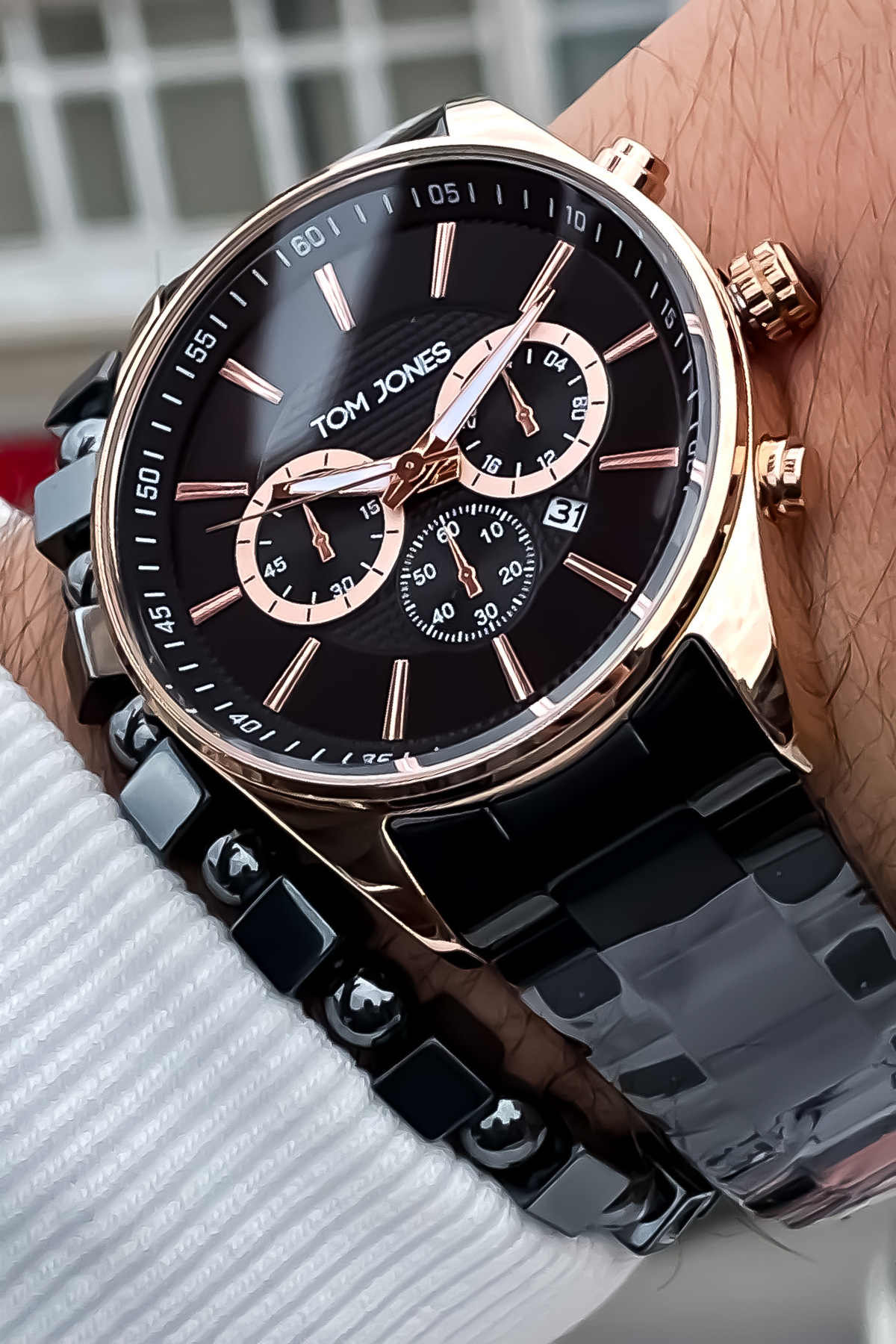 Tom Jones Orijinal Çelik Erkek Kol Saat Ve Bileklik Hediyeli - Fiyatı ...