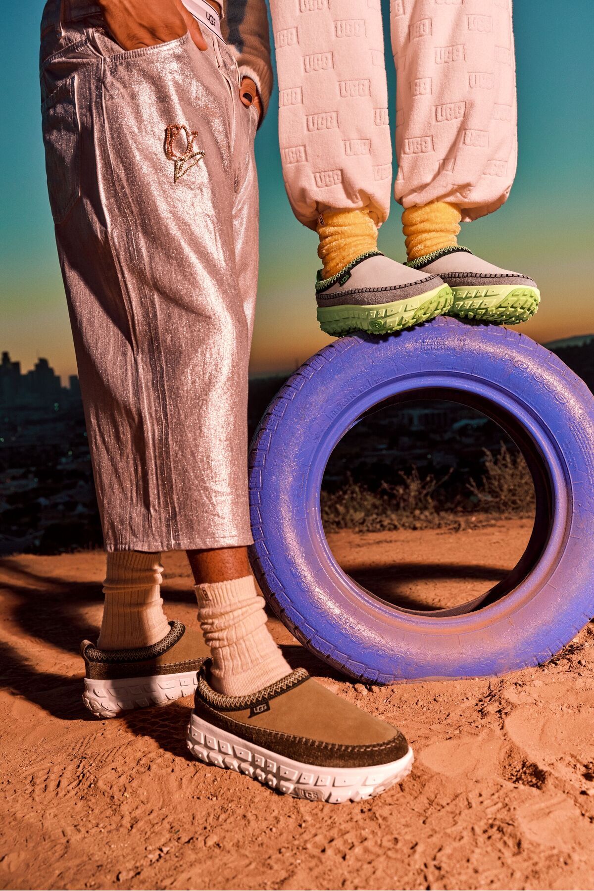 UGG W VENTURE DAZE CHESTNUT / CERAMIC 1155650 Fiyatı, Yorumları - Trendyol