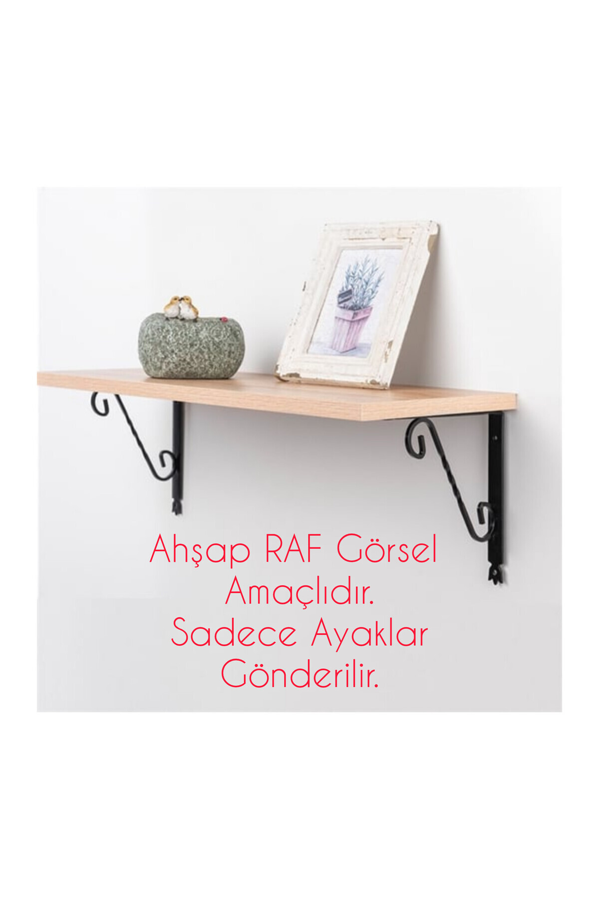 ARON (2 ADET) FIRAT 15x15CM SİYAH RAF ALTI METAL RAF AYAĞI FERFORJE L ...