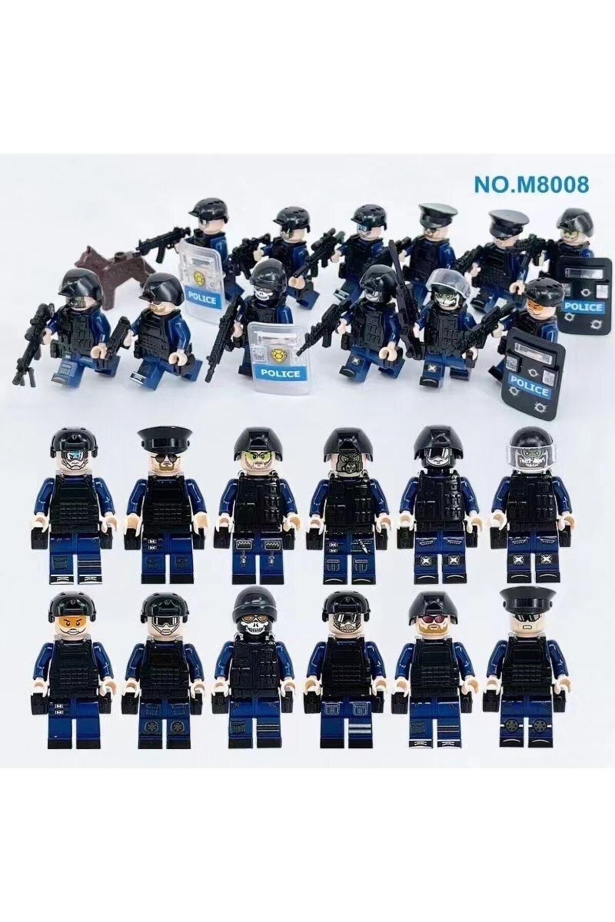 ttoysworld 12 Li Lego Uyumlu Swat Asker Figürleri Görsel Ile Aynıdır ...