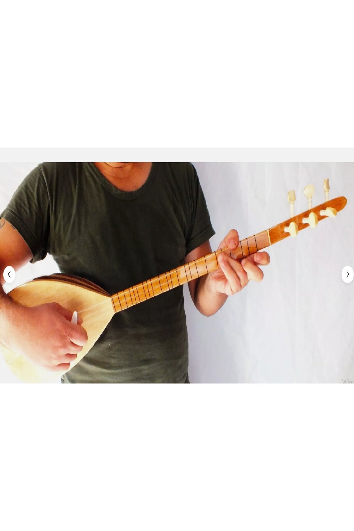 Unosell Cura Saz Bağlama Küçük Saz Jacklı, Turkish String Small Size ...