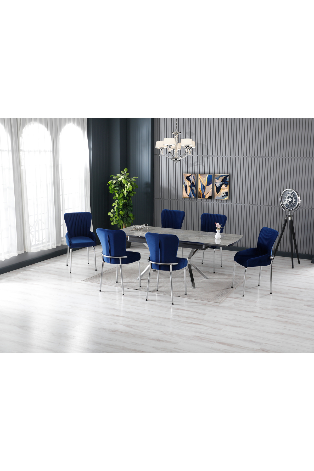 İNCİMO BORA DELTA BATON 6 KİŞİLİK AÇILABİLİR MASA TAKIMI(80x175) Fiyatı ...