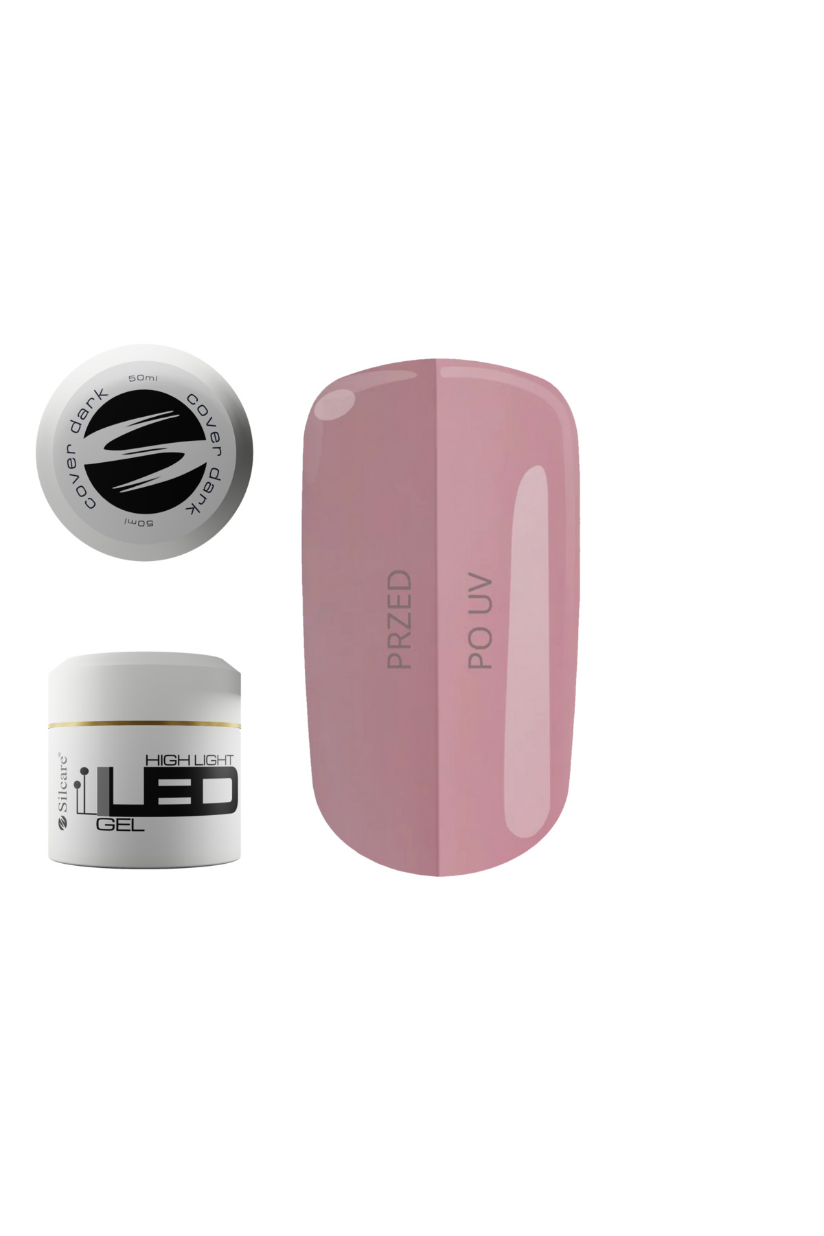 SILCARE High Light Led Gel Protez Tırnak Jeli - Builder jel Silcare ...