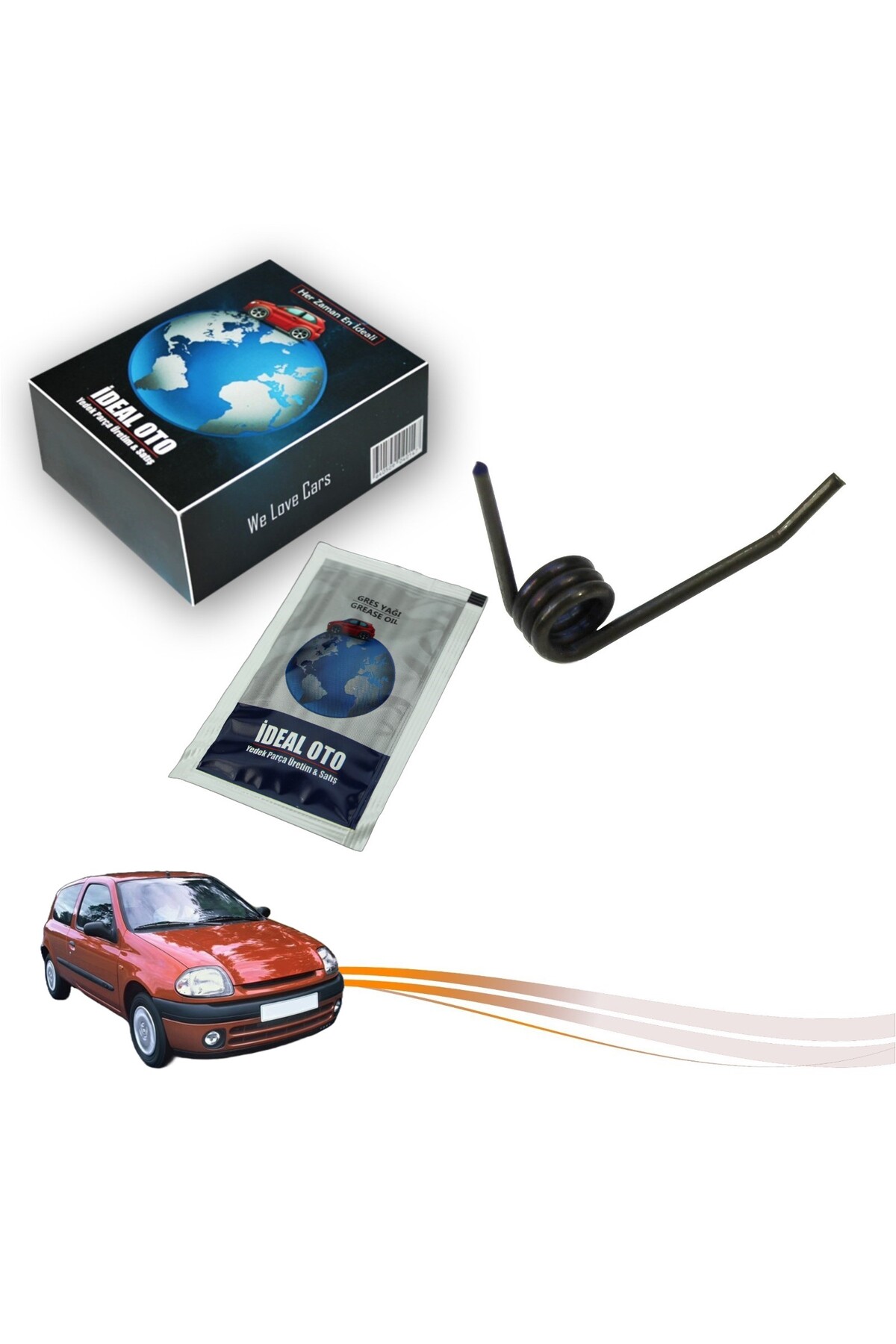 İDEAL OTOMOTİV Renault Clio 2 İçin Kontak Şaftı Tamir Yayı 7701469419 ...