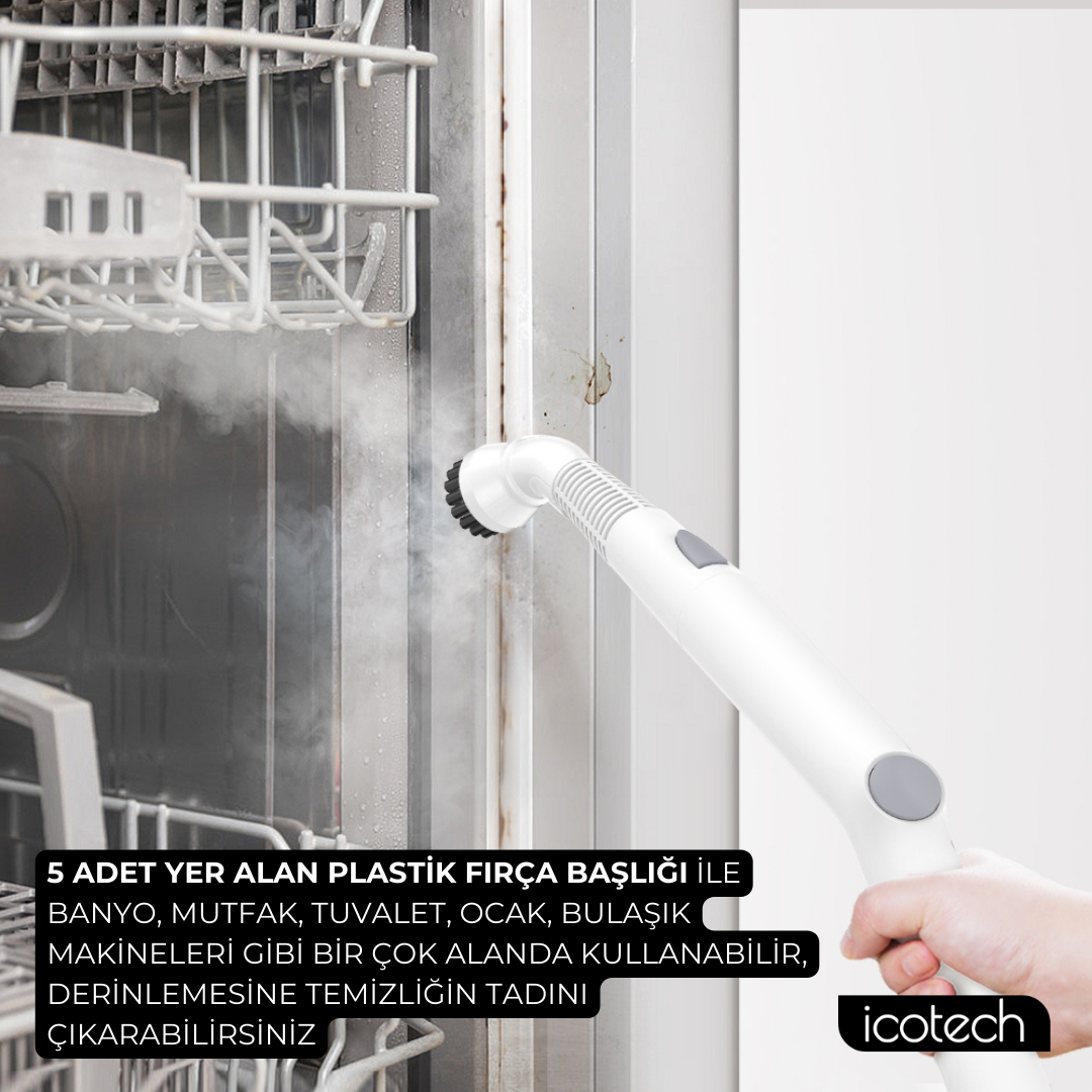 icotech Sc90 Pro Multi Fonksiyonel Buharlı Temizlik Makinesi Buharlı ...