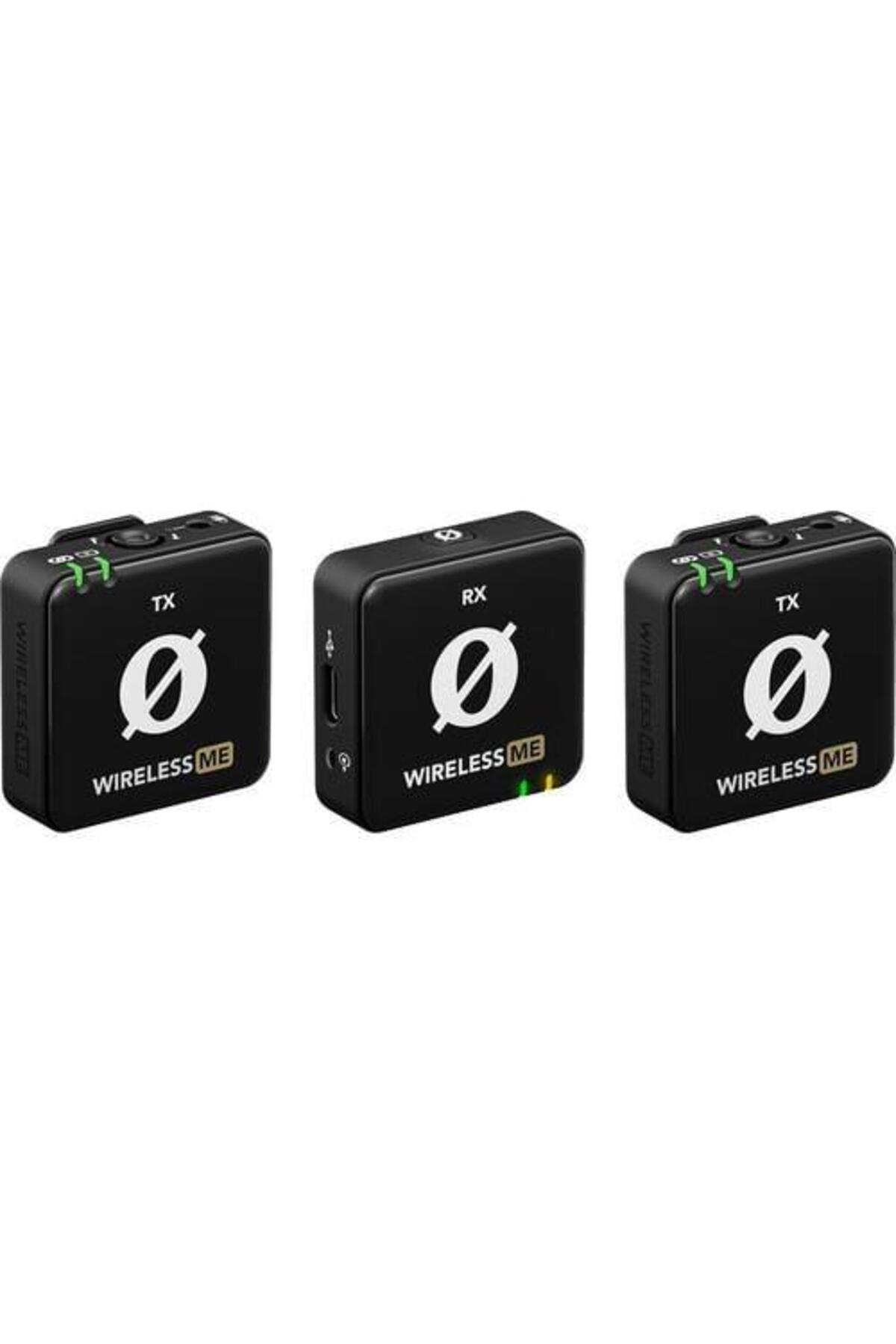 Rode Wireless ME Dual Kompakt Kablosuz İkili Yaka Mikrofonu (Siyah ...