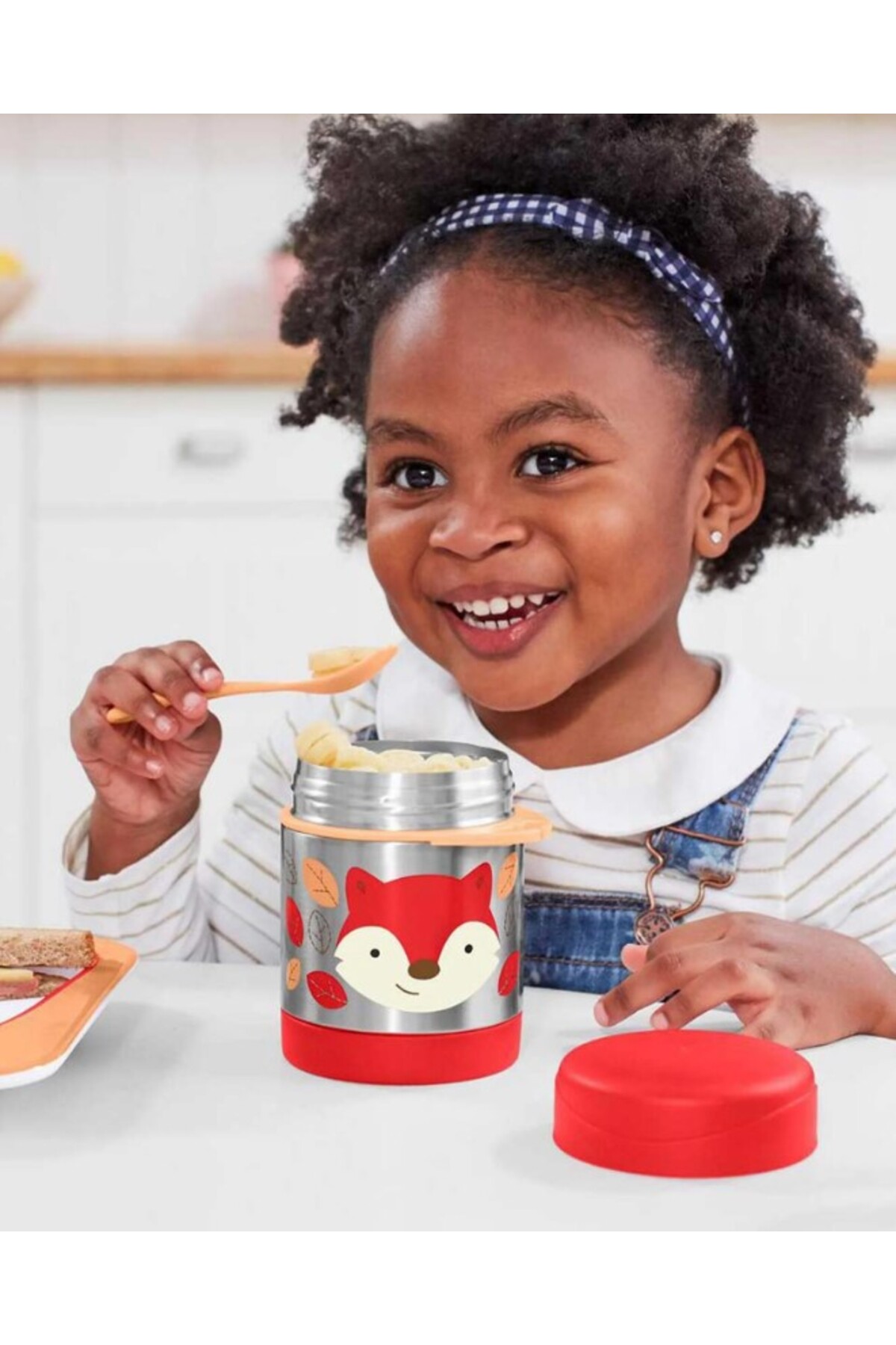 Kinder Baby Skip Hop Paslanmaz Çelik Beslenme Mama Saklama Termosu ...