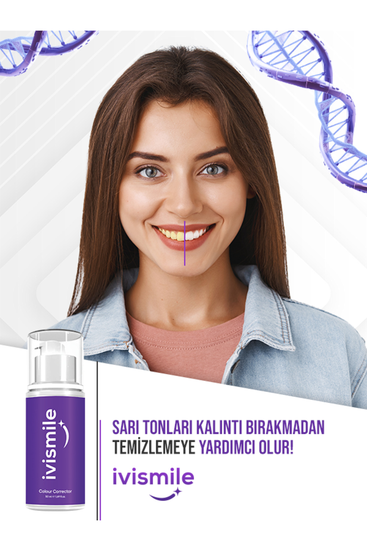 ivismile Anında Etkili Diş Beyazlatıcı Jel , Mor Diş Beyazlatma Jeli 50 ml Fiyatı, Yorumları ...