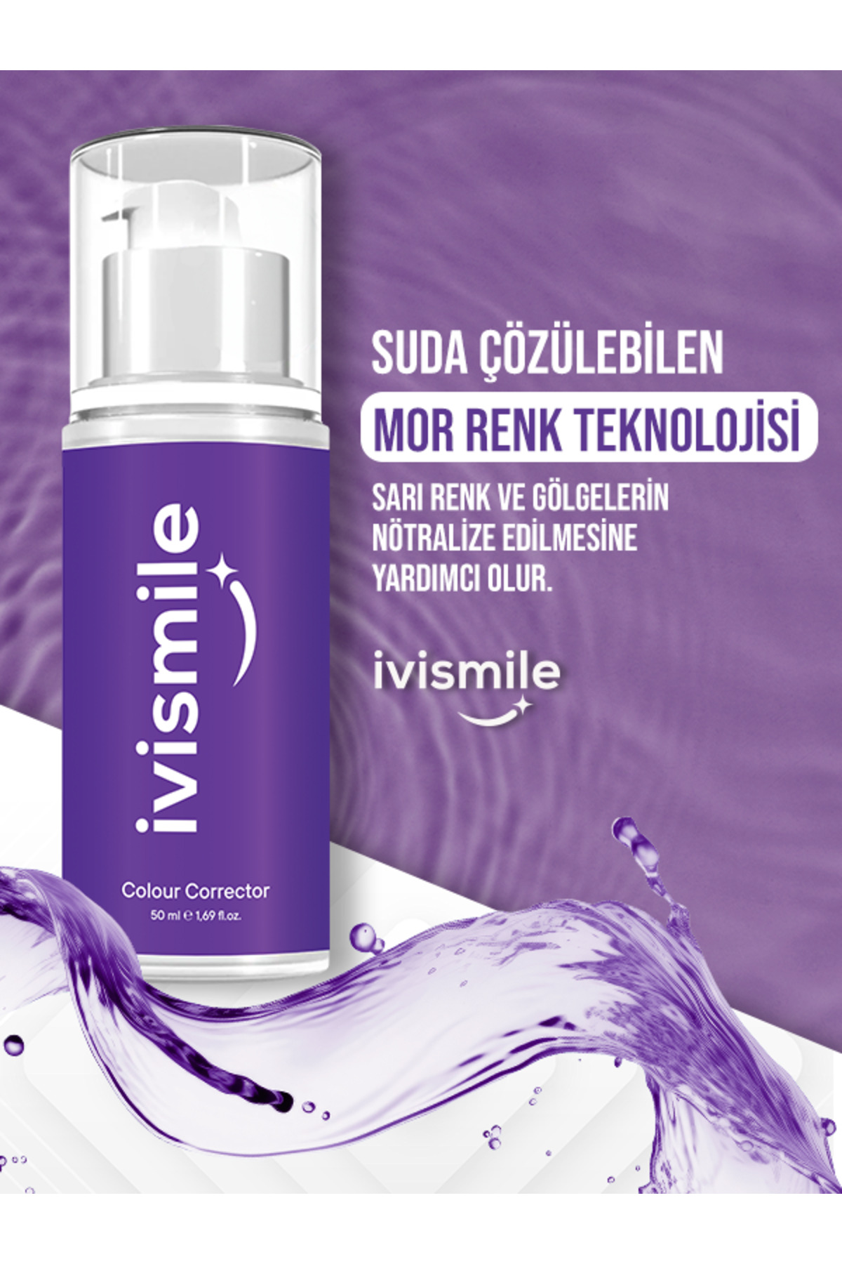 ivismile Anında Etkili Diş Beyazlatıcı Jel , Mor Diş Beyazlatma Jeli 50 ml Fiyatı, Yorumları ...