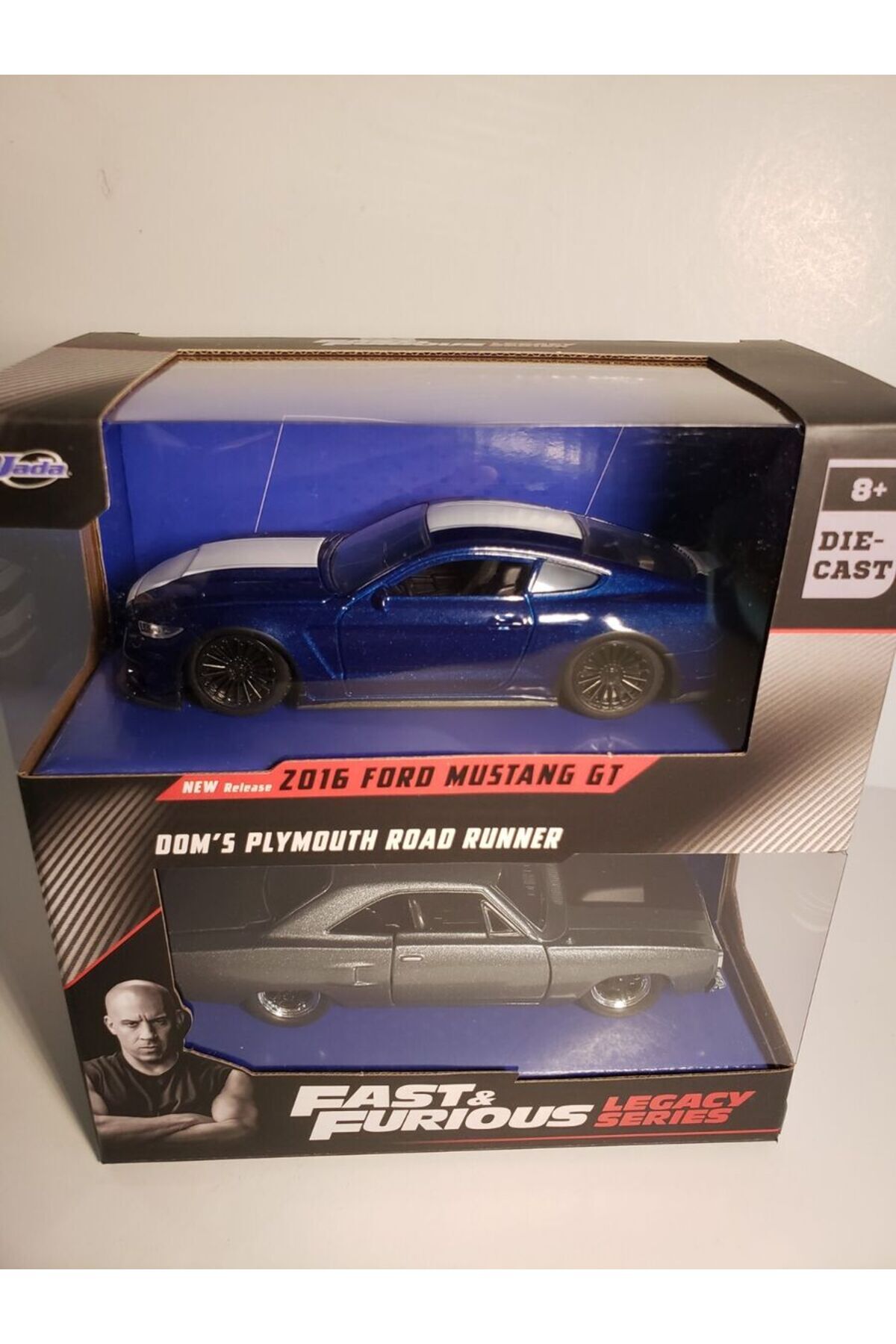 Jada F&f Legacy Series 2016 ford mustang gt & dom's plymouth road ...