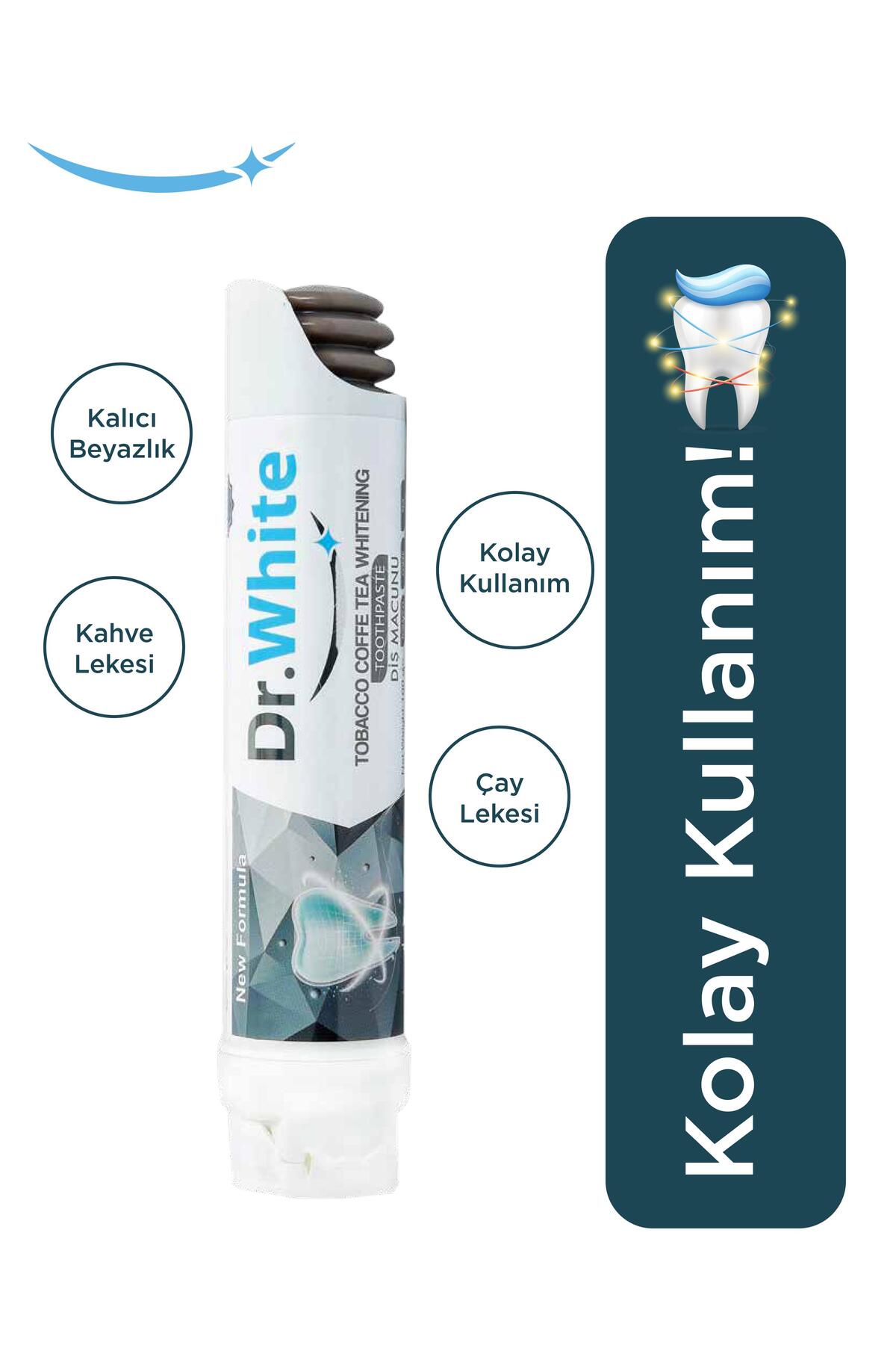 Dr White Tobacco Coffe Tea Whitening Toothpaste Diş Macunu 100ml Fiyatı ...