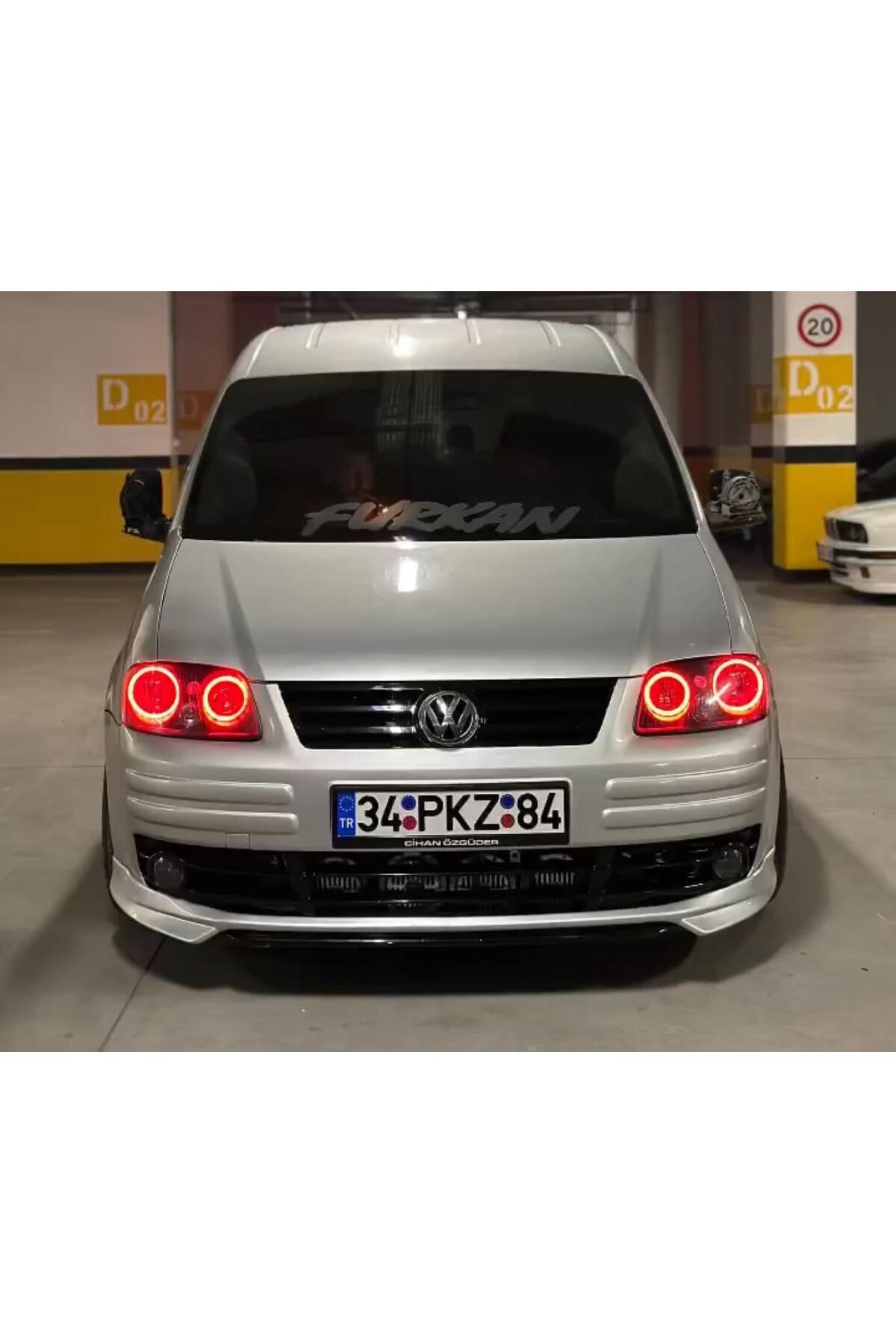 at aydın tuning Vw Caddy 2004 / 2011 Uyumlu - Far Içi 4lü O Tip Rgb ...
