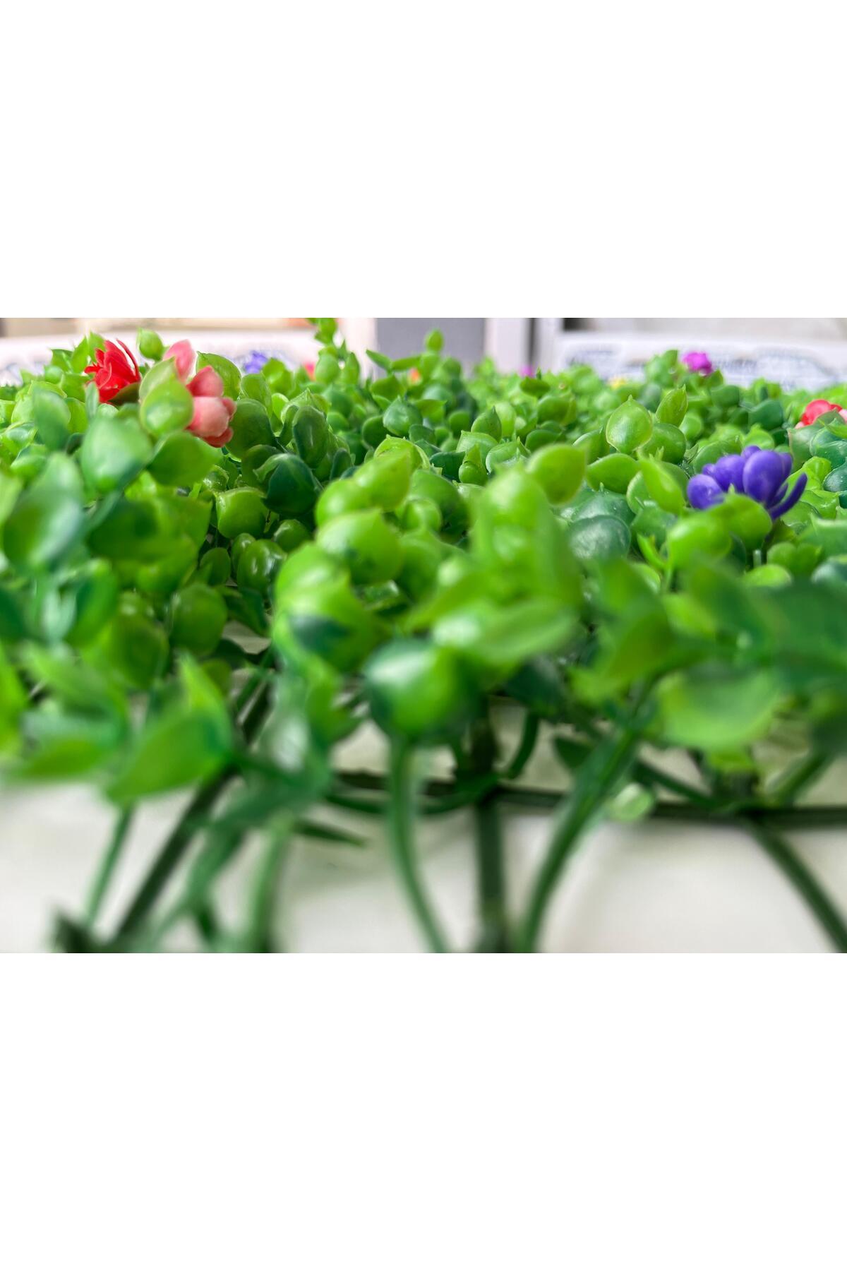 DDTREND Dekoratif Yapay Bitki Duvar Kaplama Panel Şimşir Tabaka 40x60 ...