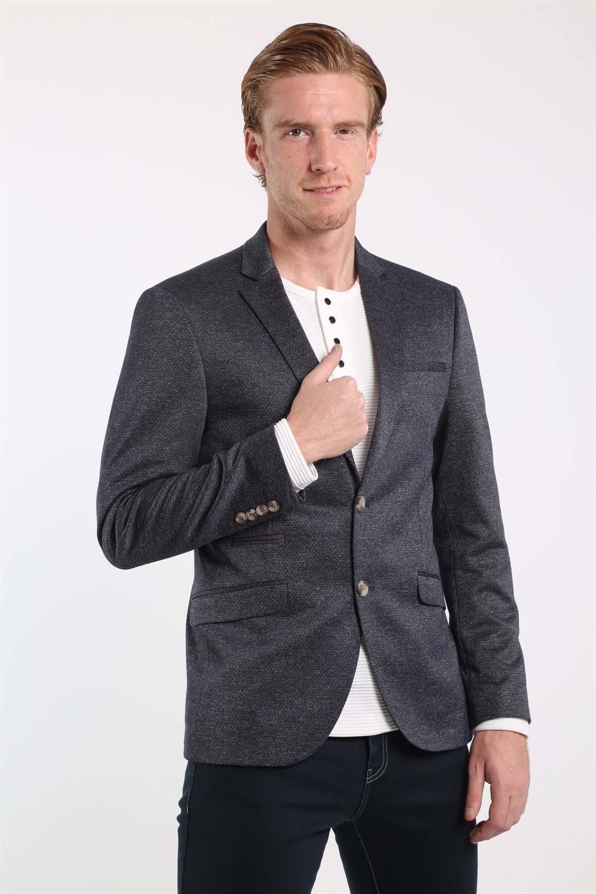 intersivin 6 Drop Slim Fit Tam Astar Erkek Tek Ceket Fiyatı, Yorumları ...